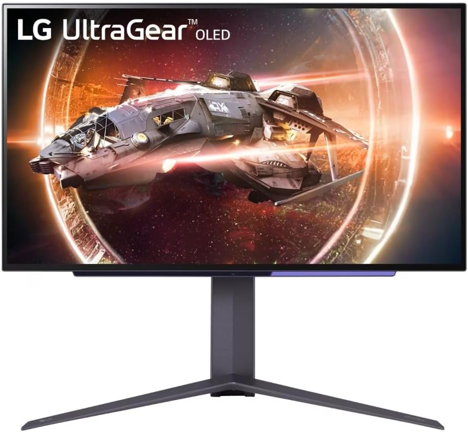 LG 27GS95QE-B 27 Inch QHD (2560 x 1440) Ultragear OLED Gaming Monitor, 240Hz Refresh Rate, 0 ...