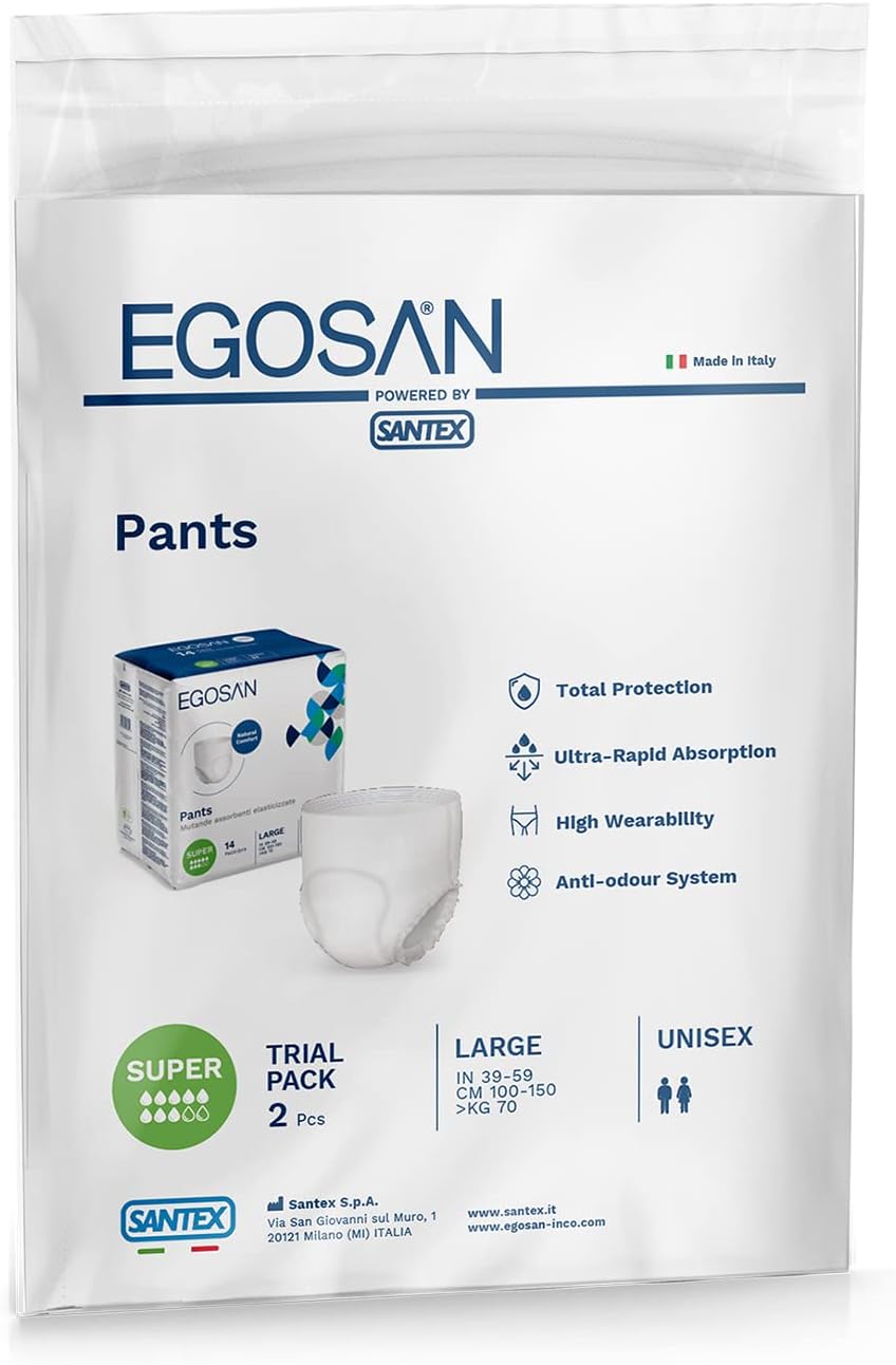 Amazon.com: EGOSAN Super Incontinence Adult Pull Up Underwear with New ...