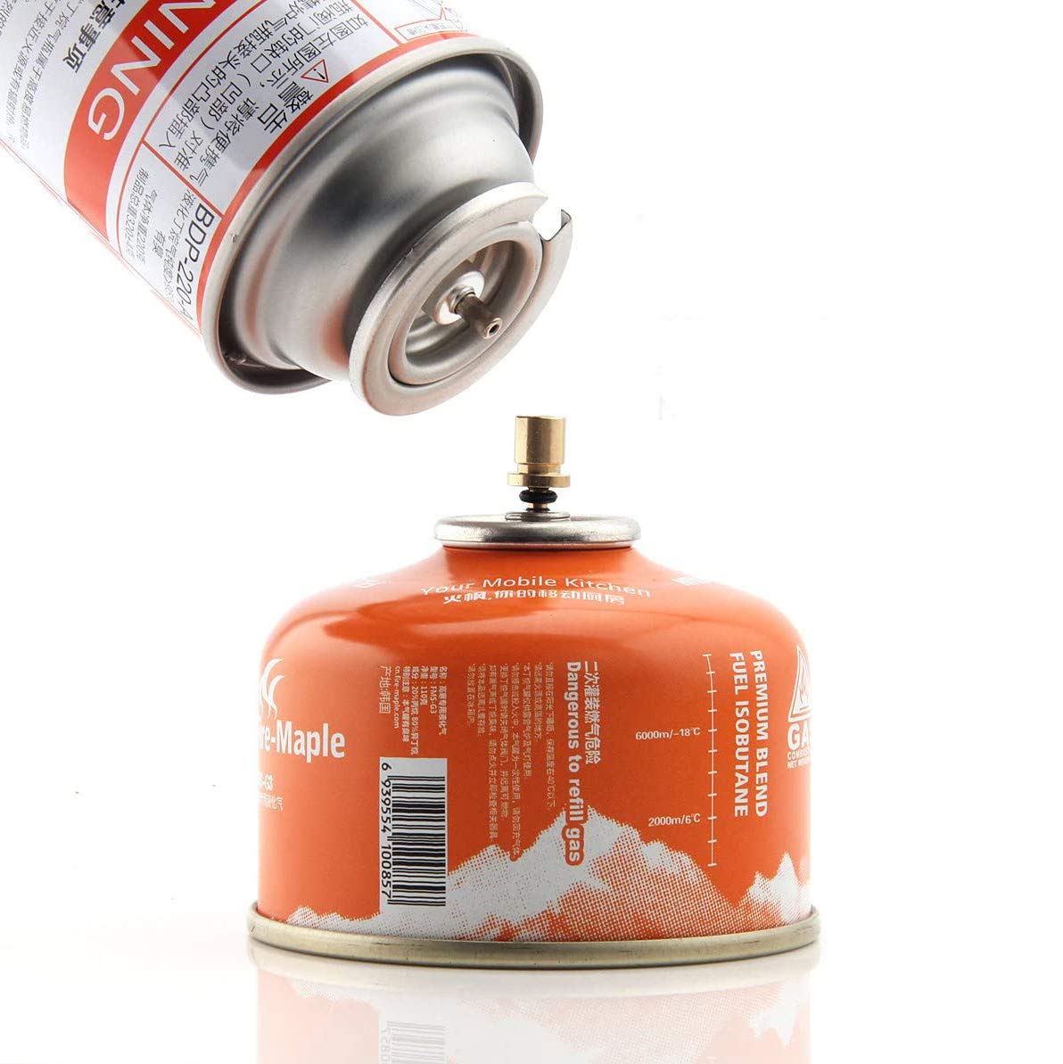 HAMANS Outdoor Gas Refill Adapter Filling Butane Canister : Amazon.in ...