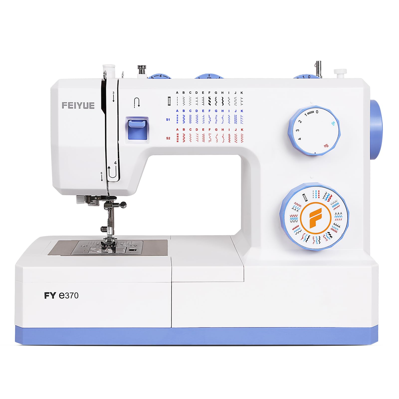 Amazon.com: FEIYUE FYe370 Sewing Machine with Multiple Needle Positions ...