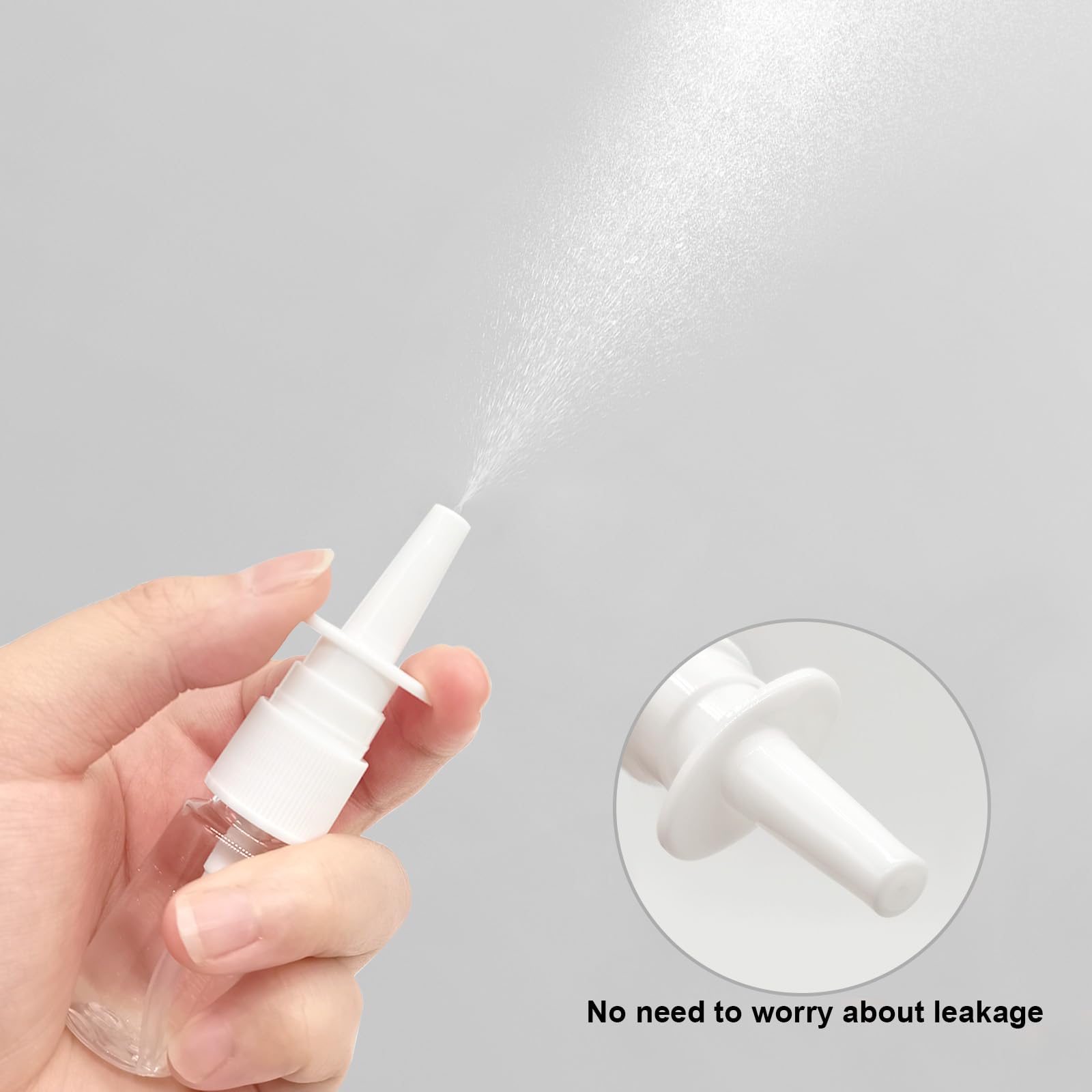 Snapklik.com : 3 PCS 10ml Empty Nasal Spray Bottles Refillable Nose ...