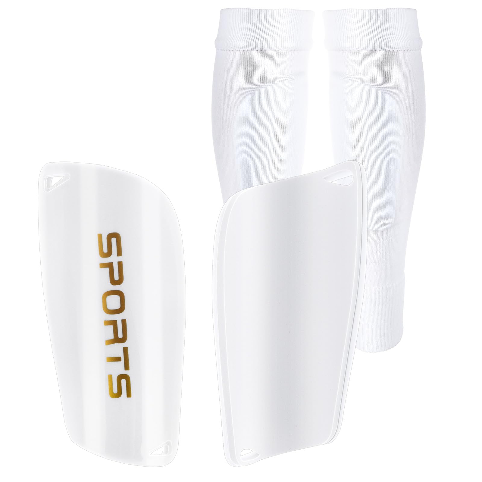 Kids Shin Guards Soccer Age 6-8 2 Pair Kids Soccer Shin Guards - Youth ...