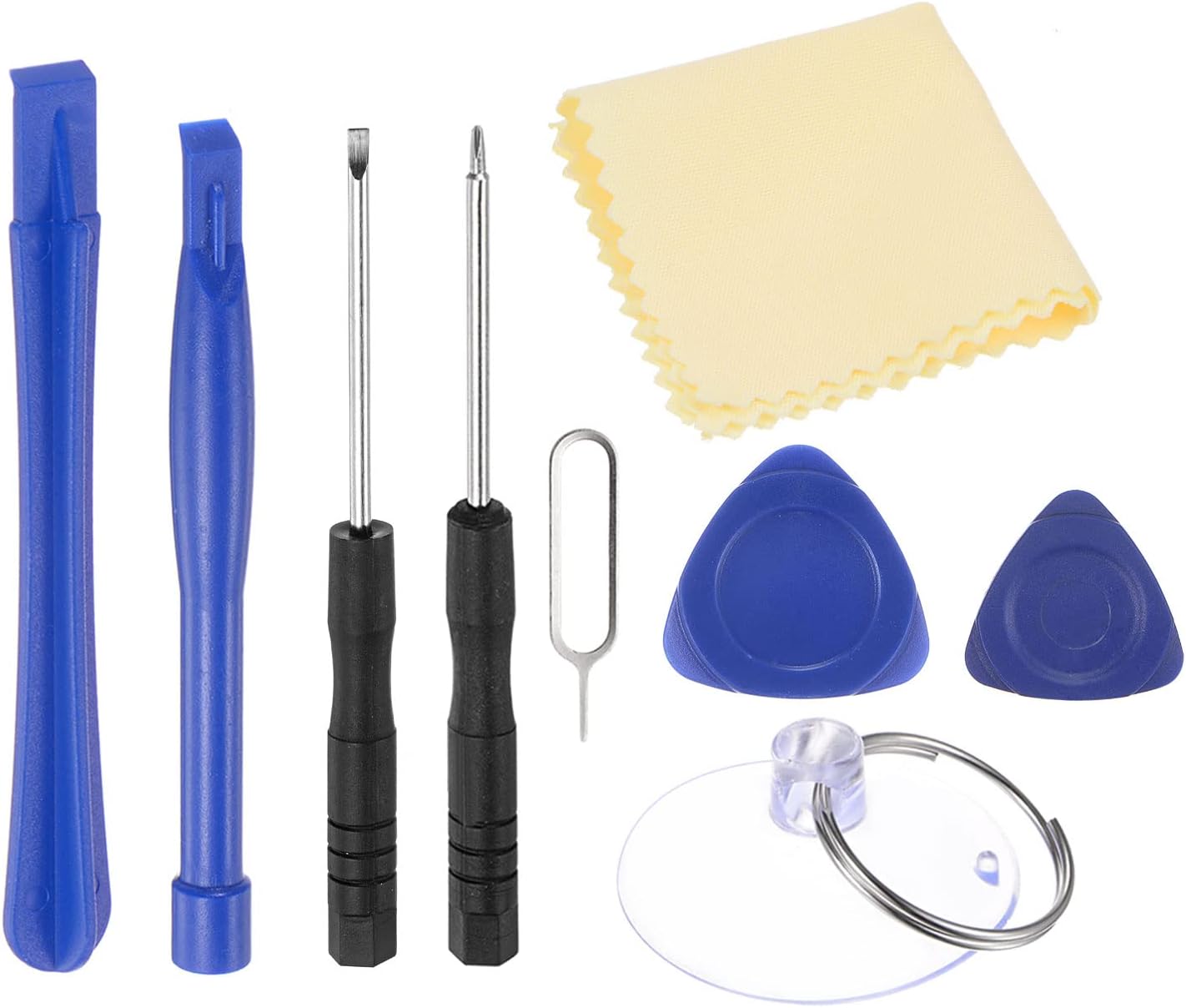 Amazon.com: uxcell 8in1 Set Electronics Repair Tool Kit, Plastic Pry ...