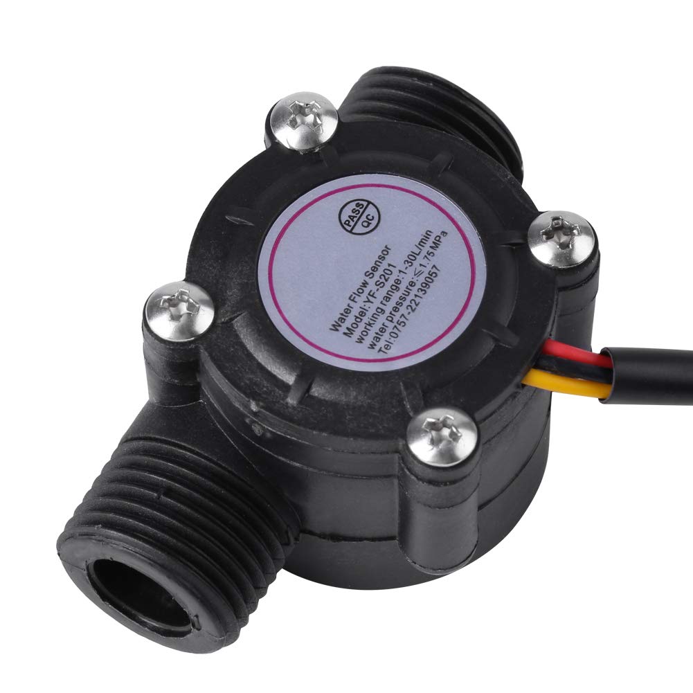 Water Flow Meter, Flowmeter High Precision Water Meter DN15 G1 / 2 ...