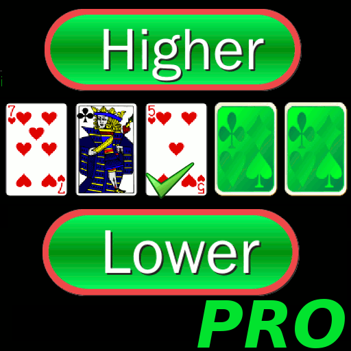 Higher or Lower Pro card game - App on the Amazon Appstore