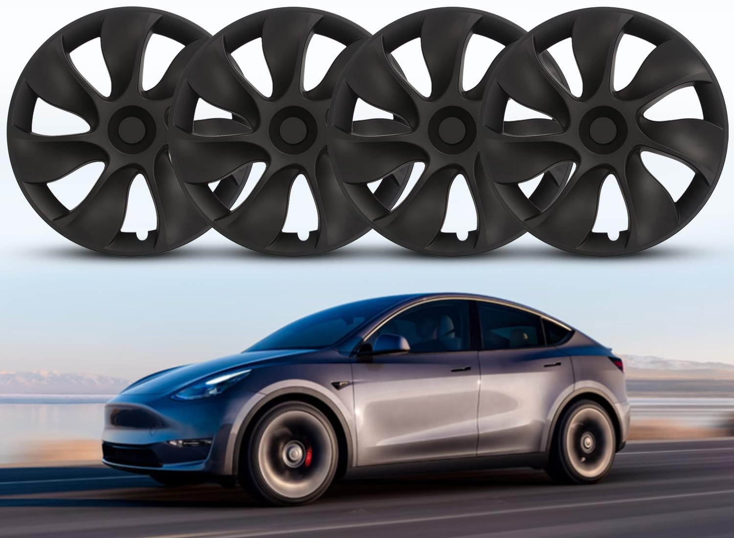 Model Y Wheel Covers 19inch for 2019-2023 Tesla Model Y hubcaps ...
