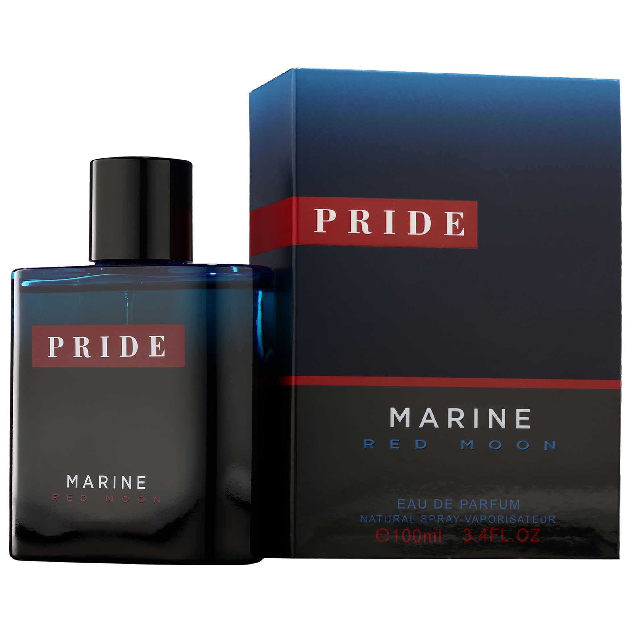 Amazon.com : Fragrance World Pride Marine Red Moon 100ml - 3.4 Fl Oz ...