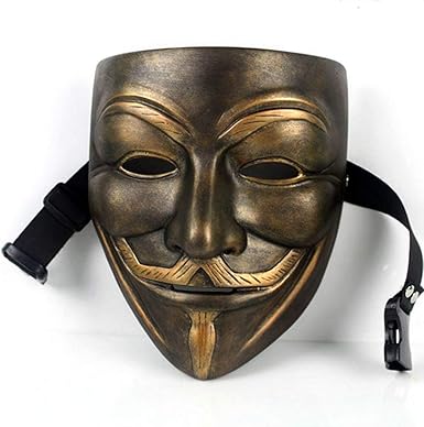 Amazon.com: ZLLJH V for Vendetta Mask, Anonymous Guy Masks for ...