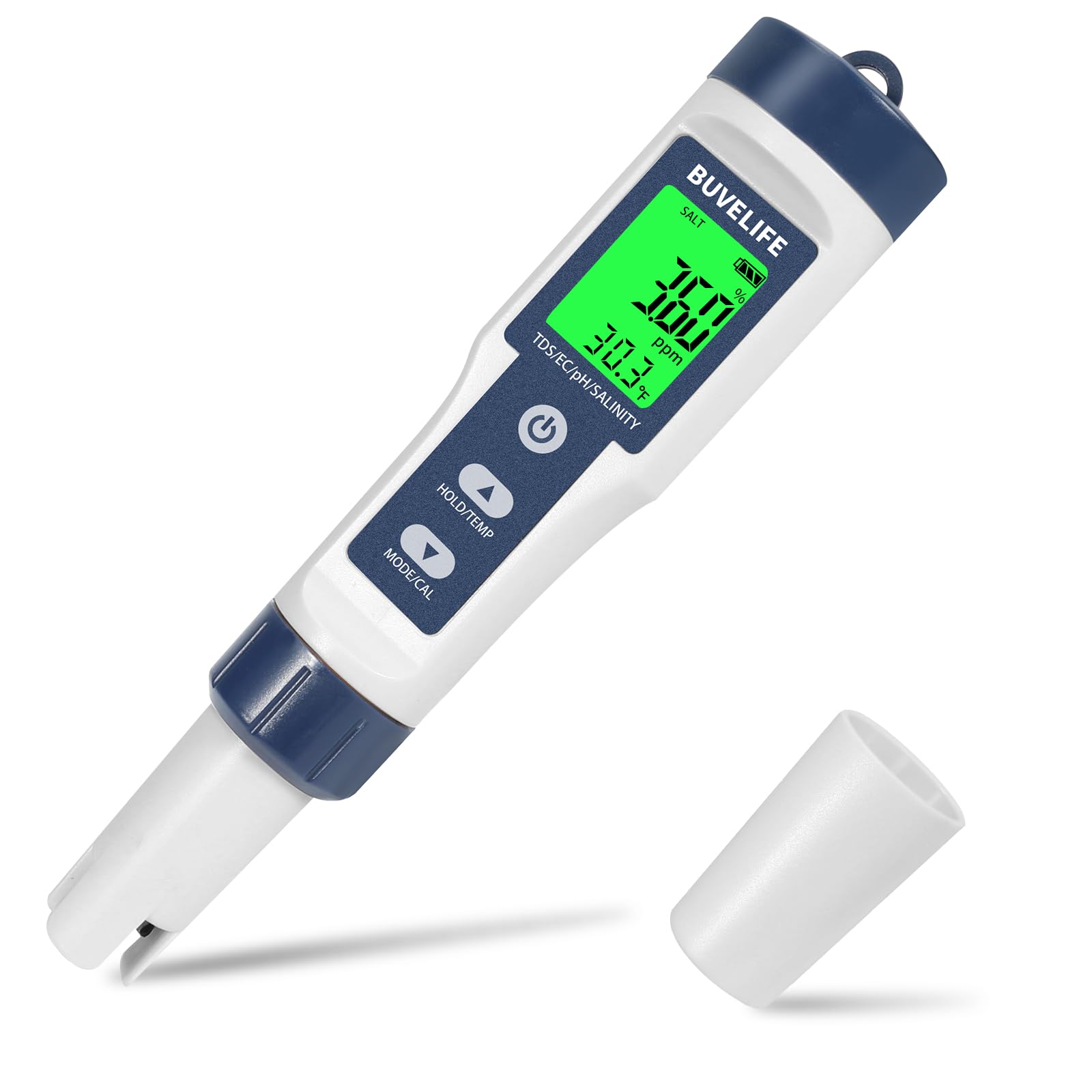 Digital Salinity Tester for Saltwater, High Accuracy Pool Salt Tester ...