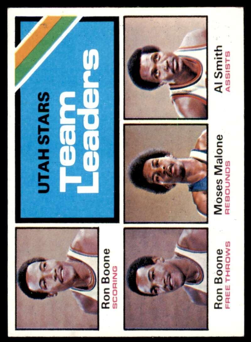 Amazon.com: Utah Jazz Team Leaders (Boone/Moses Malone Rookie/Ron Boone ...