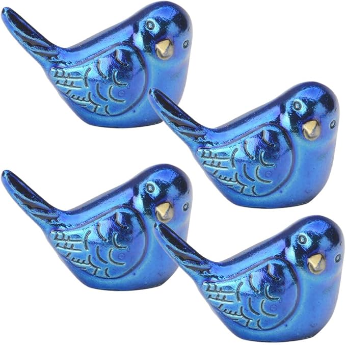 Amazon.com: Victorian Trading Blue Birds of Happiness Charms in Gift ...
