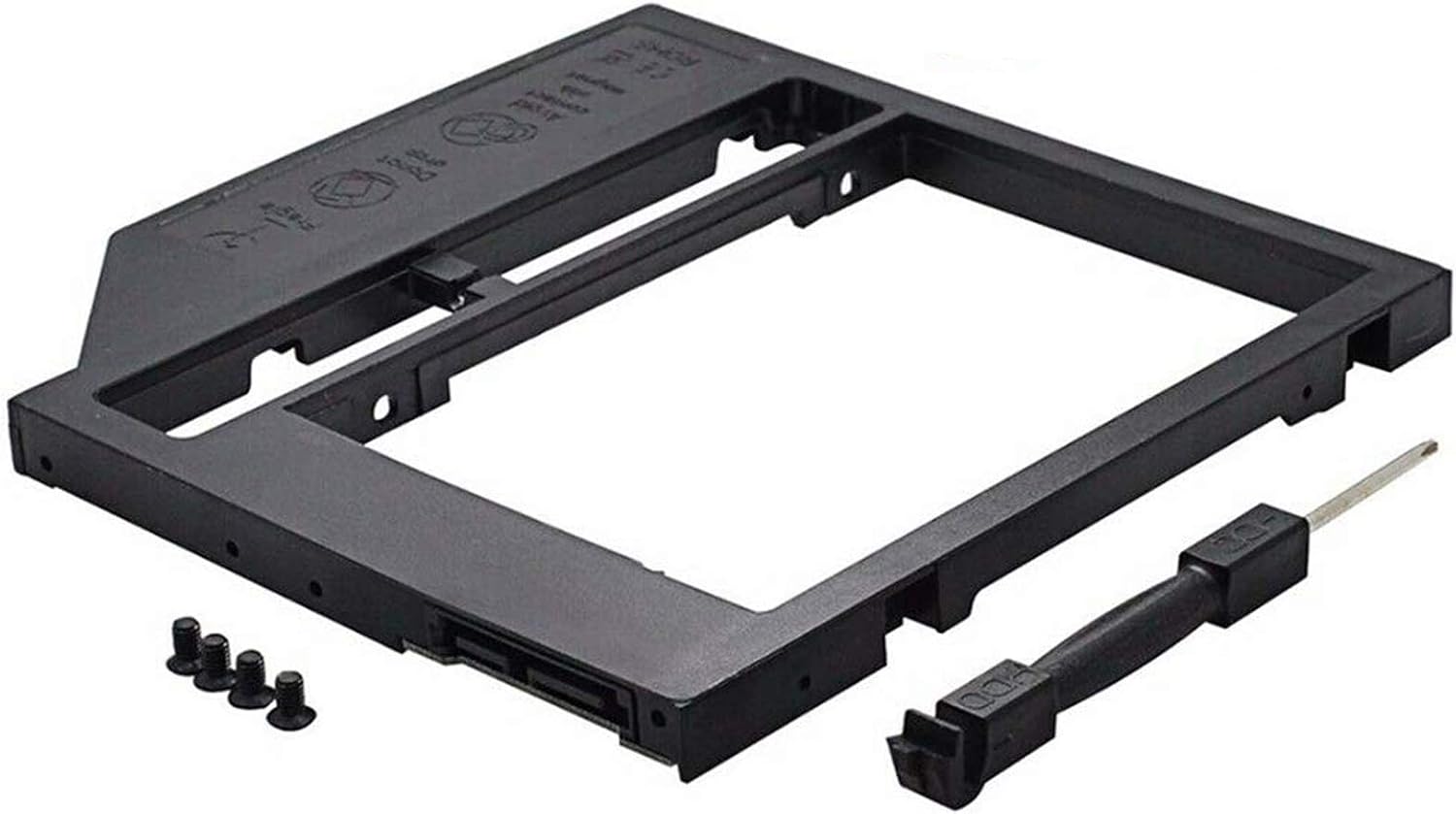 Dicrey SSD Mounting Bracket HDD SSD Caddy Adapter 2.5" Metal Mounting ...