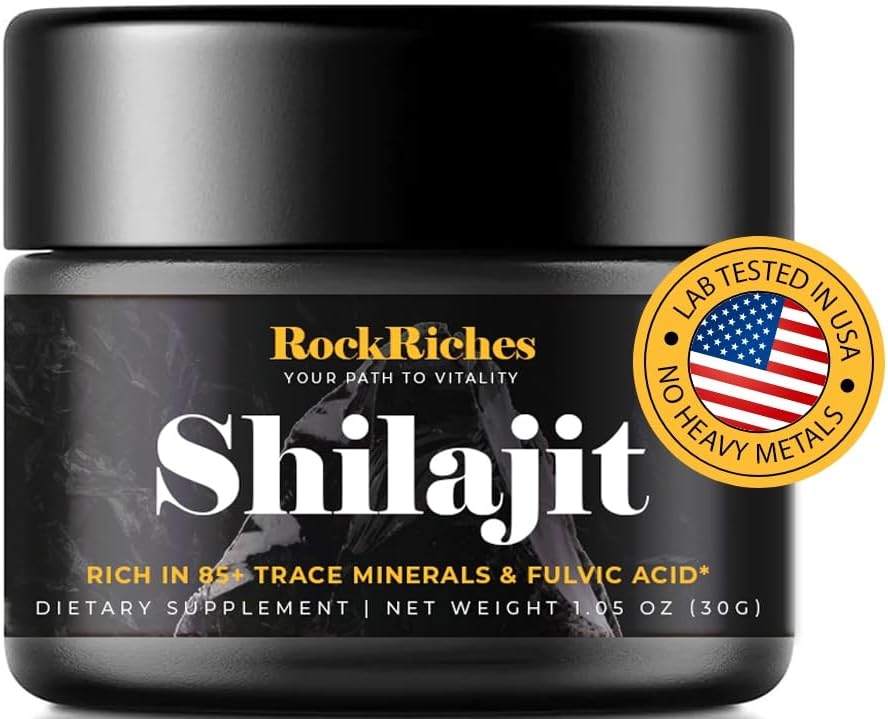 Amazon.com: Shilajit Pure Himalayan Organic |3rd Party Lab Tested in ...