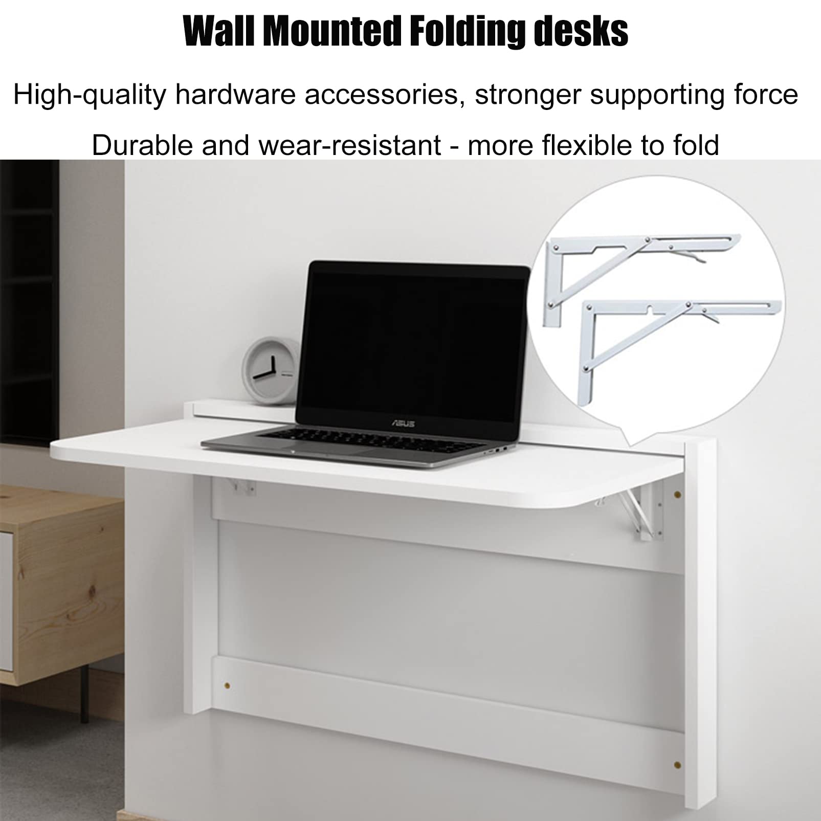 Floating Computer Desk Cabinet