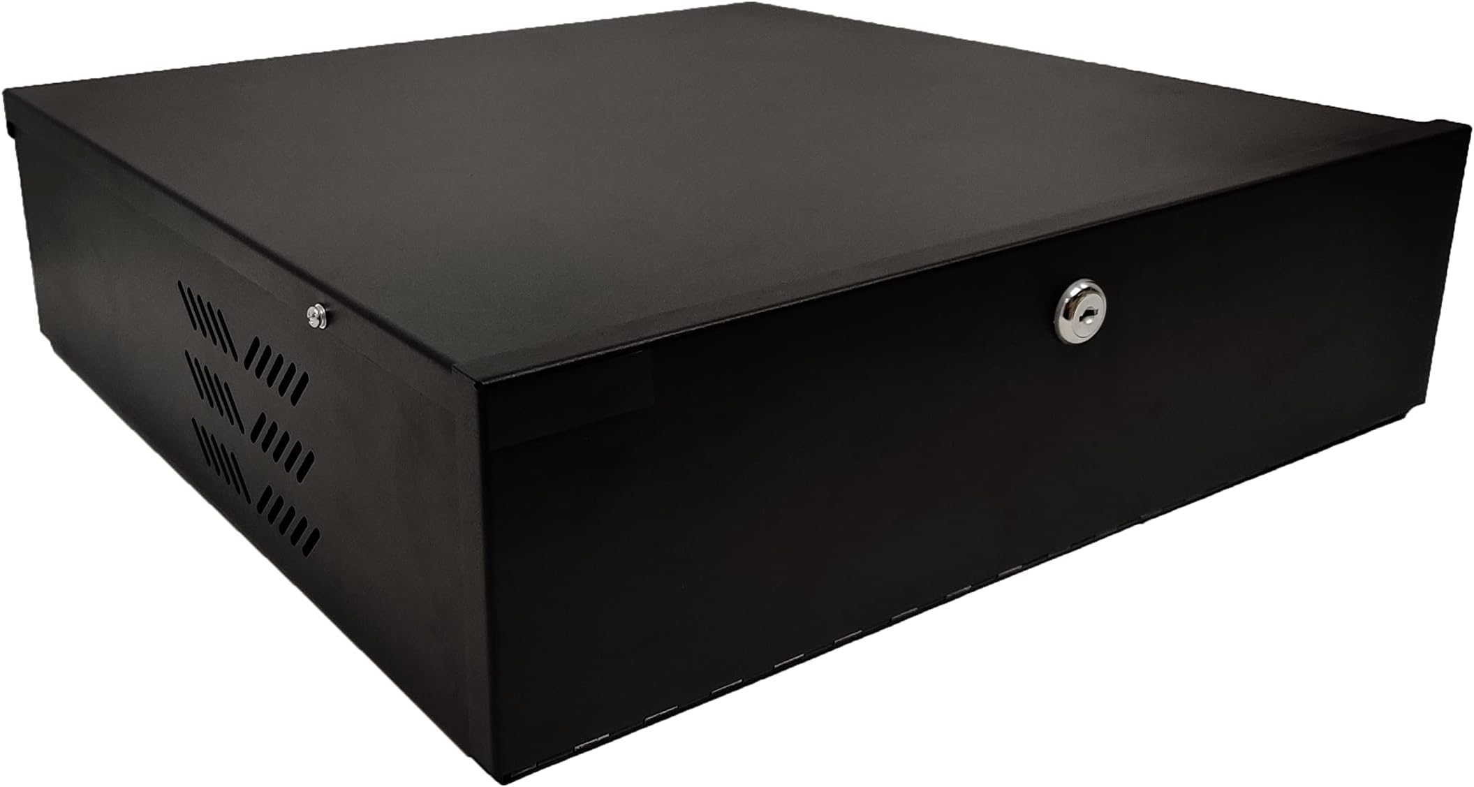 Amazon.com: Tricom Black Heavy Duty 16 Gauge Steel DVR Security Lockbox ...