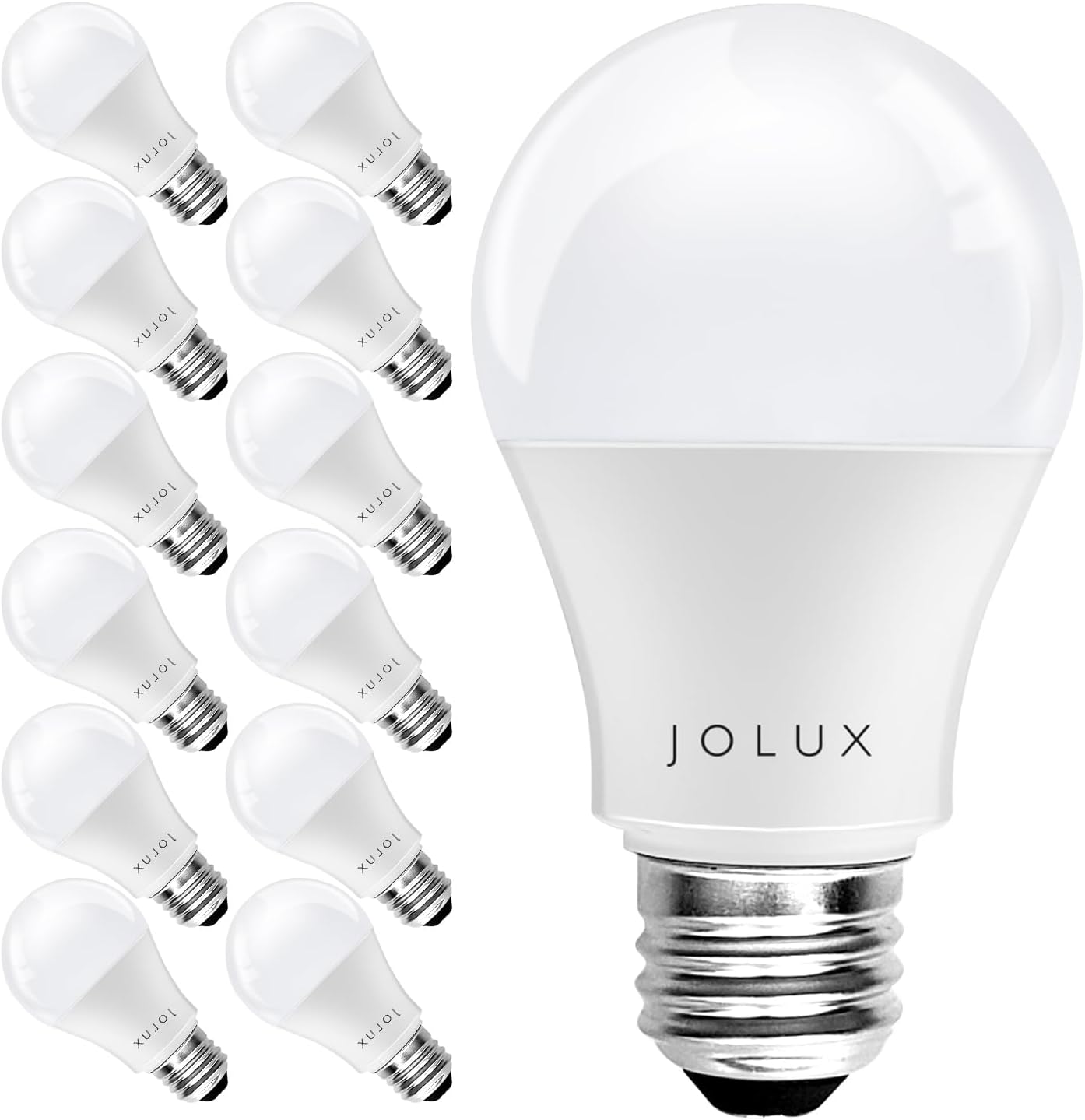 GE A19 LED Bulbs, 60W Equivalent, 2CCT Color Select Relax Soft White ...