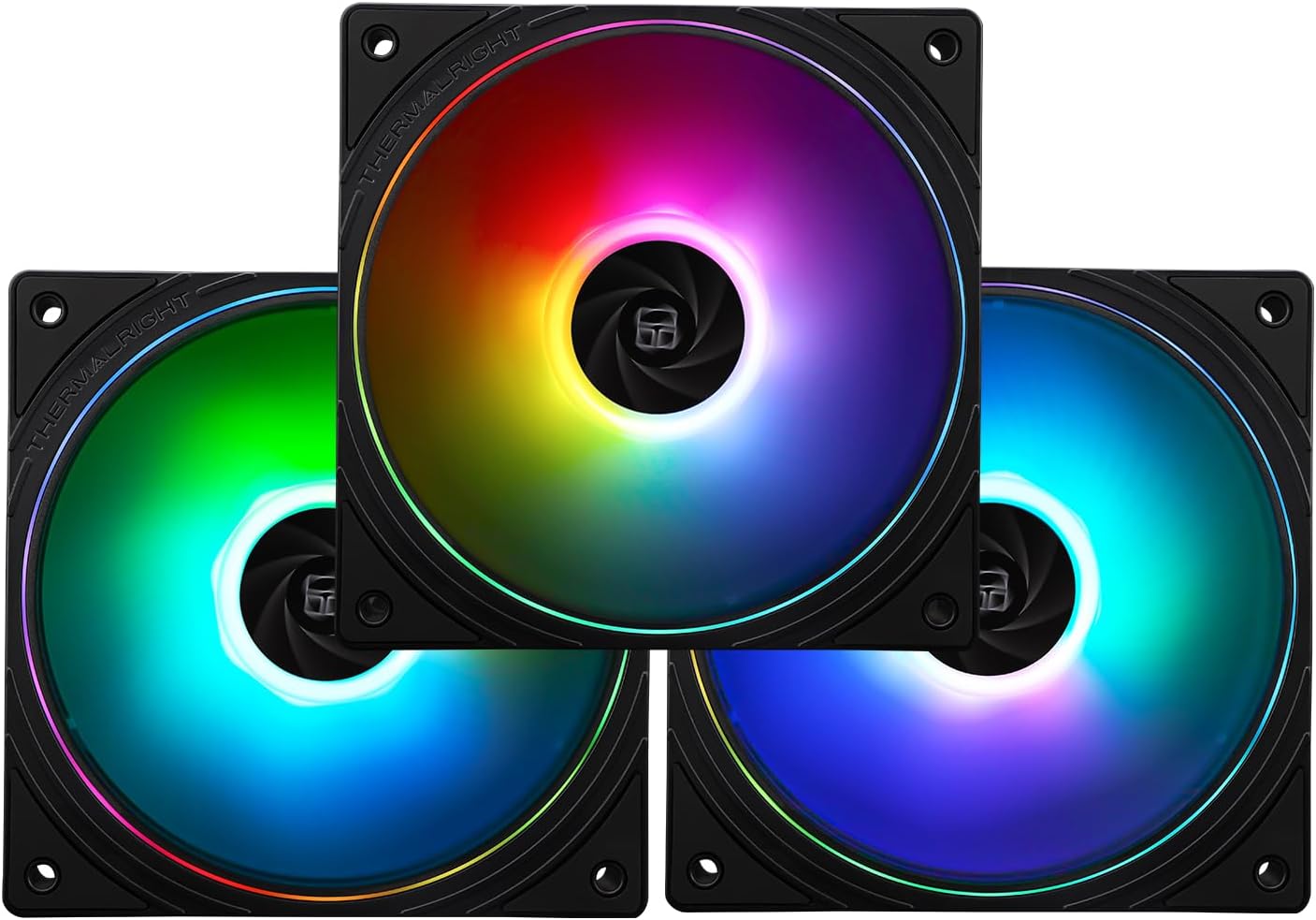 Thermalright TL-S12-S X3 CPU Fan 120mm ARGB Case Cooler Fan Comes with ...