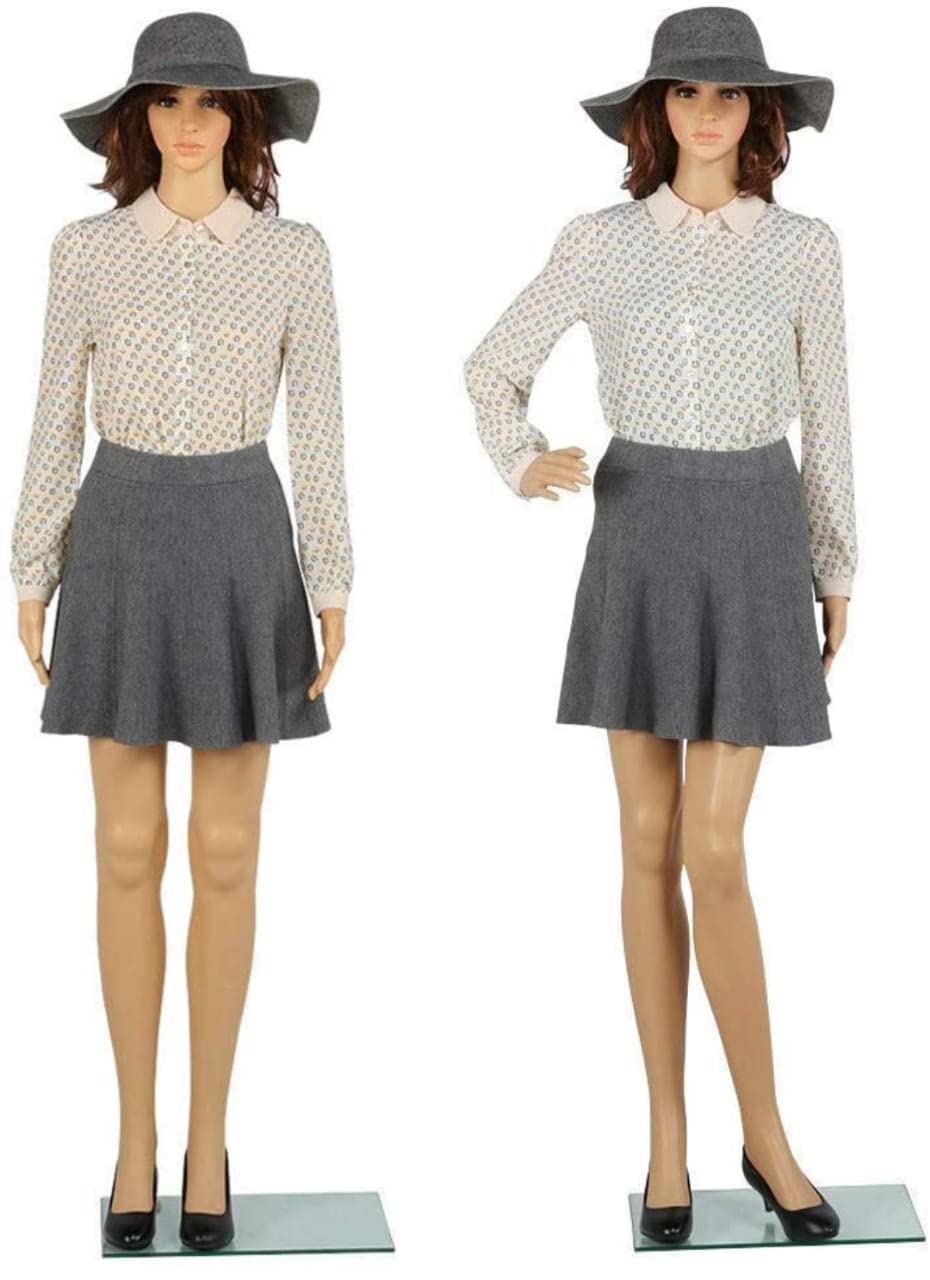 Gurutatva Adjustable Female Mannequin Detachable Female Dress Form Full ...