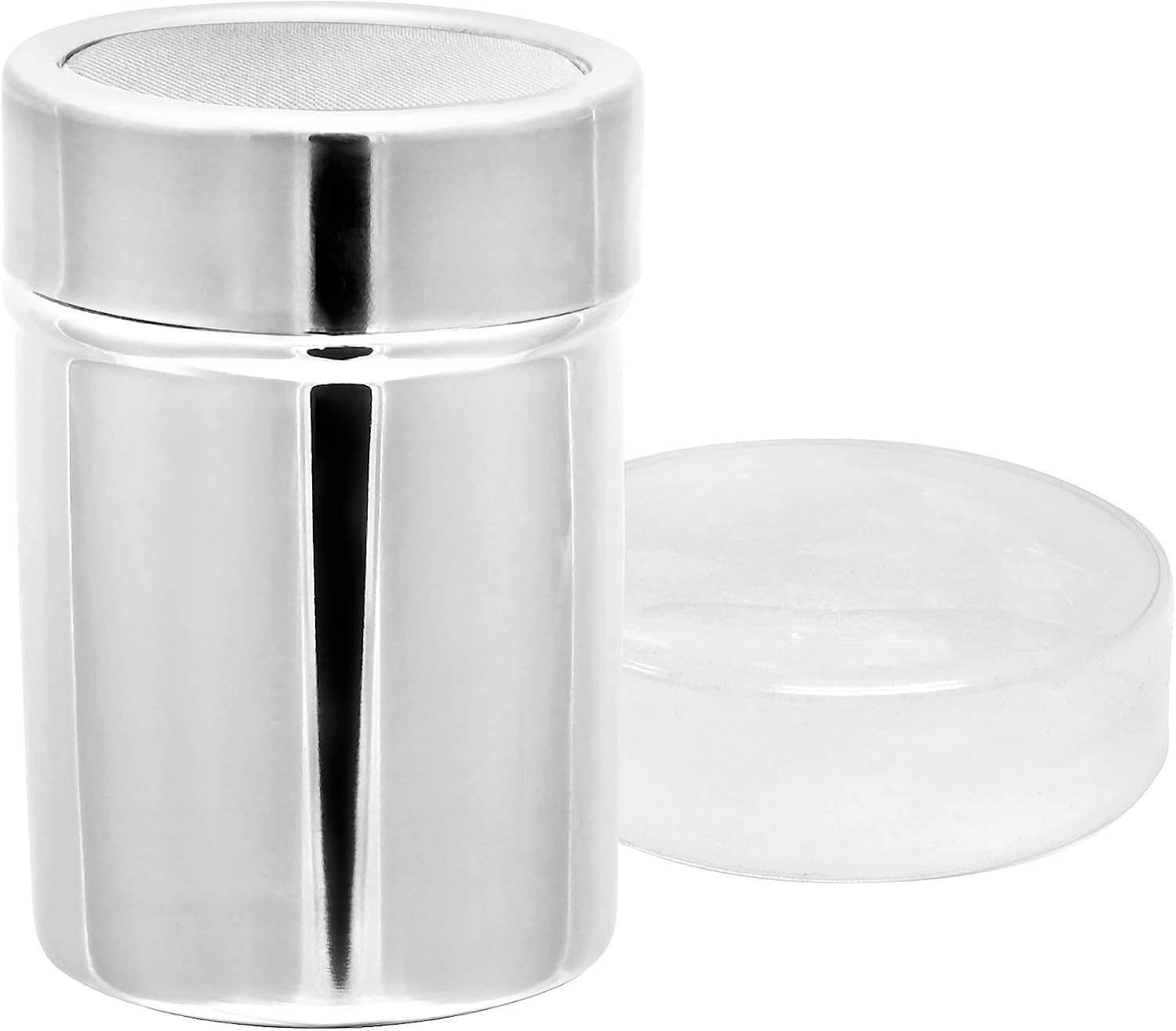 Amazon.com: Ateco Stainless Steel Shaker, 10-ounce Capacity with Fine ...