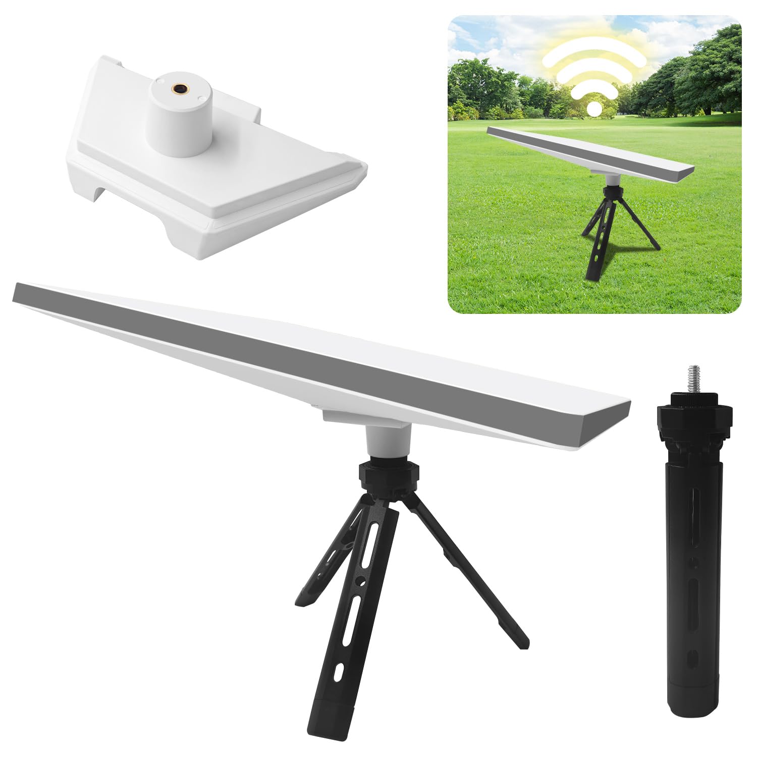 Snapklik.com : Starlink Mini Mount White And Adjustable Tripod Mounting ...