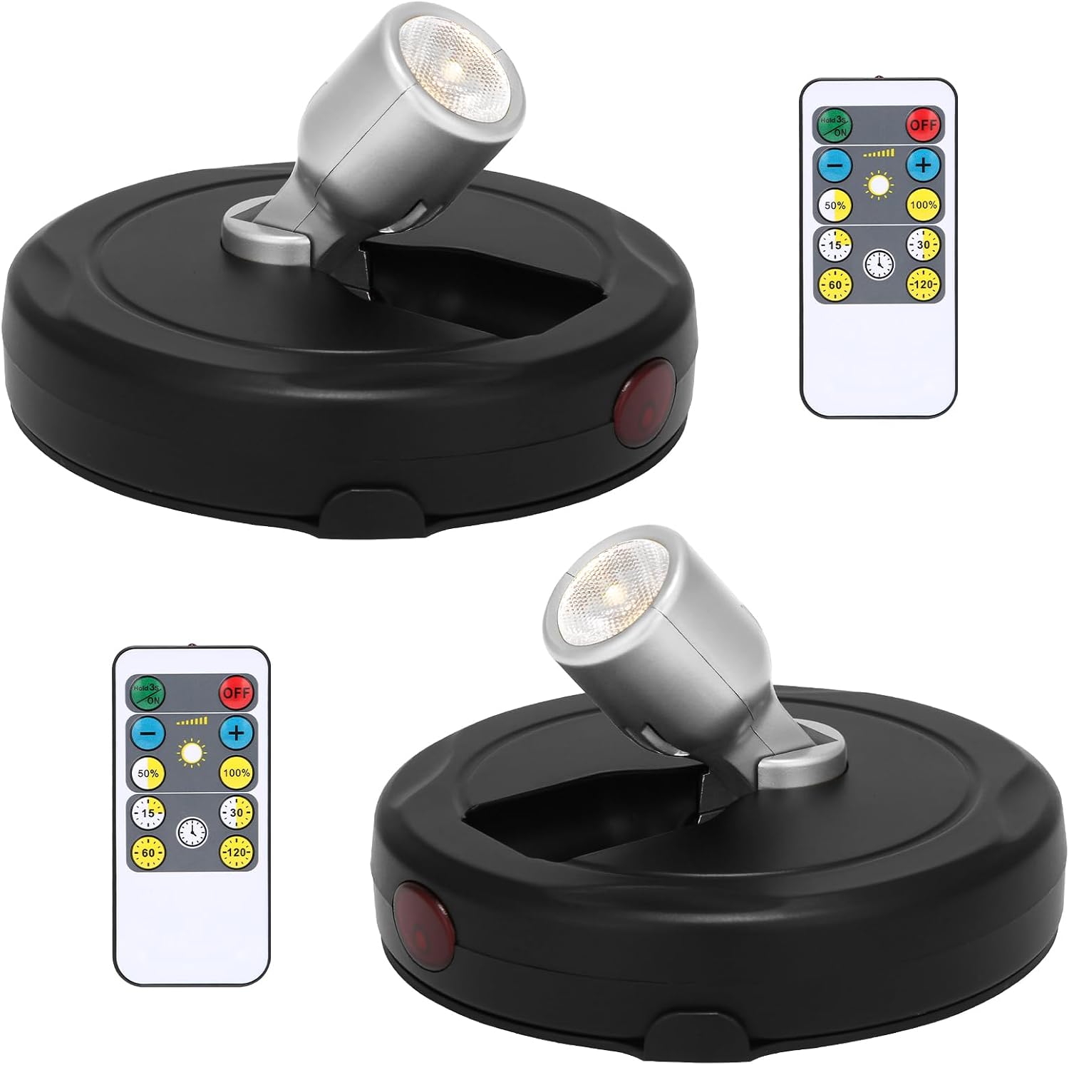 LED Spotlight Battery Operated, Wireless Picture Light, Accent Spot ...