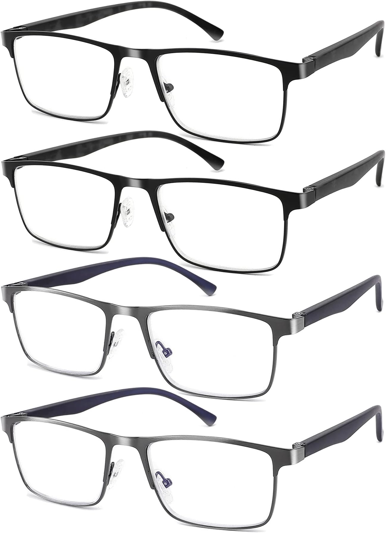 Amazon.com: JOLISU 5PCS Reading Glasses Men - Blue Light Blocking ...