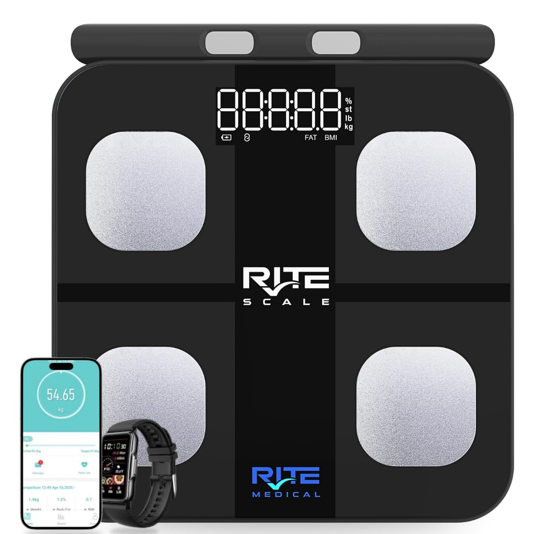 8-Electrode Smart Weight Scale for Body Weight with Mobile App ...