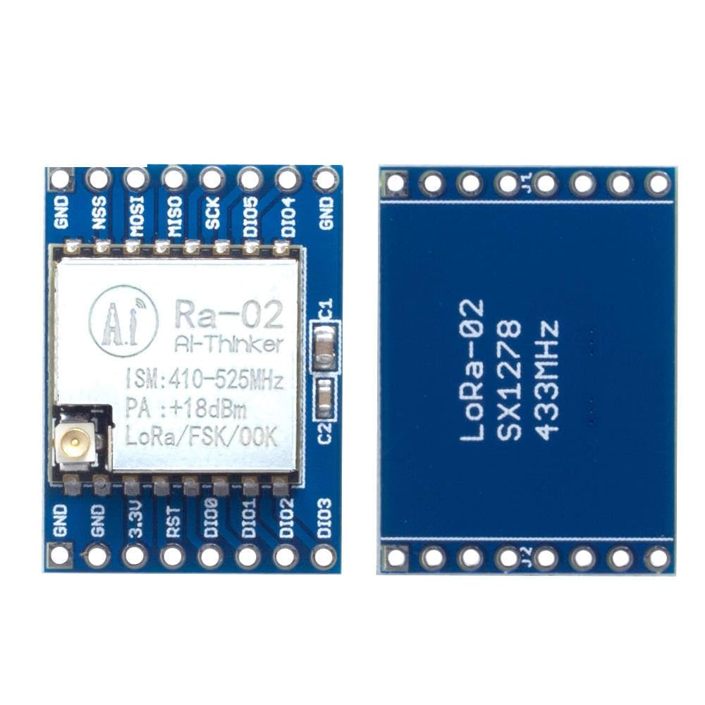 Amazon.com: 433MHZ SX1278 LoRa Module 433M 10KM Ra-02 Wireless Spread ...