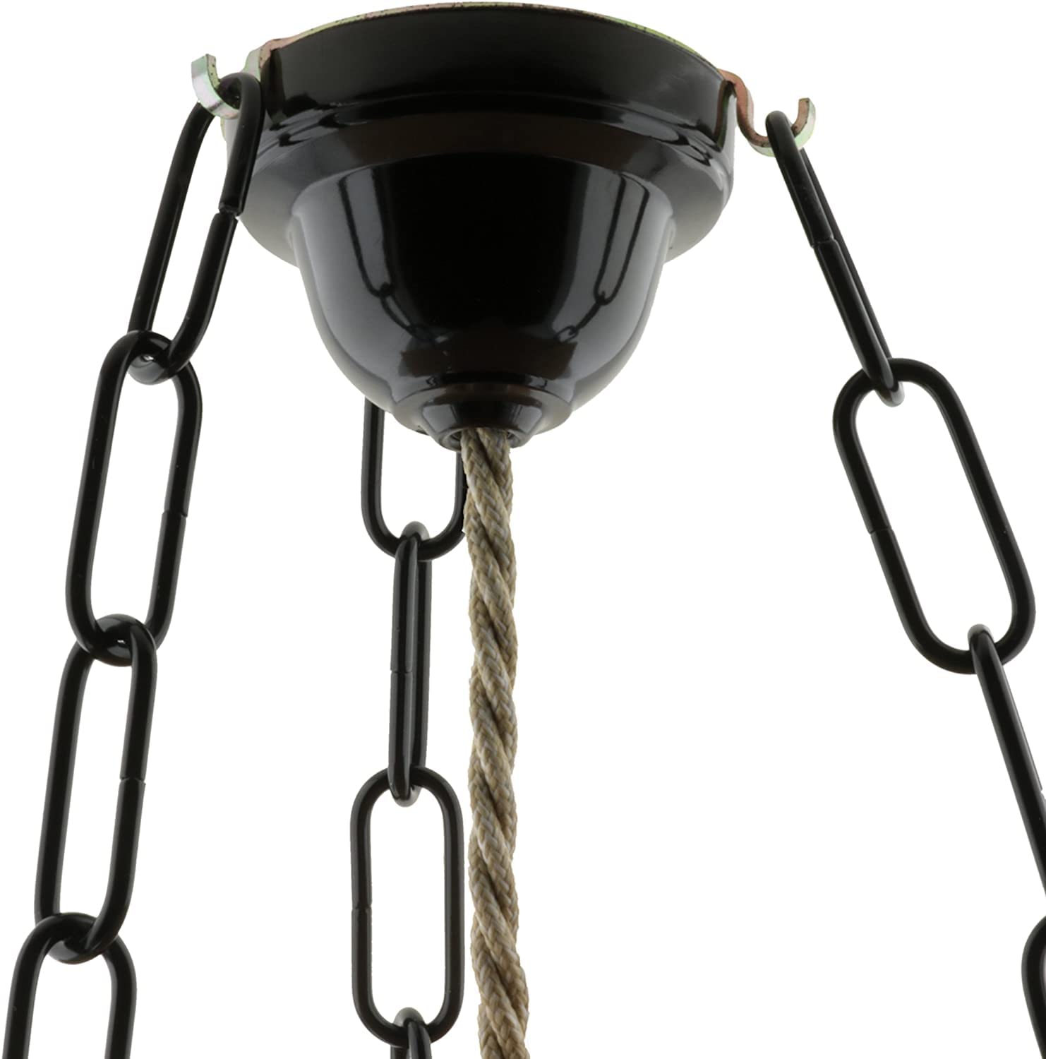 Three Cup Chain Light Fixture