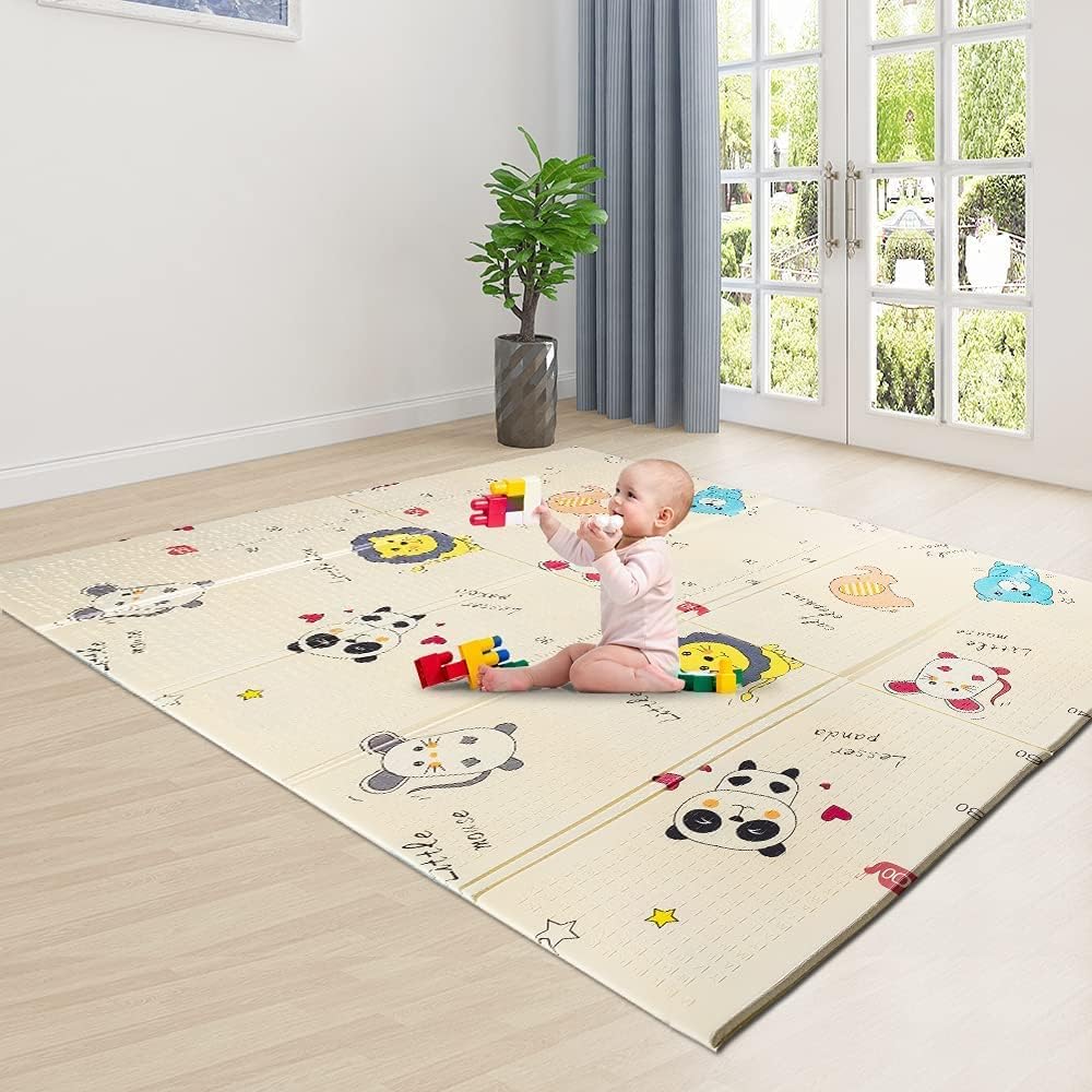Sweety Fox Tappeto Gioco Bambini Pieghevole e Reversibile 180x200x1,5cm ...