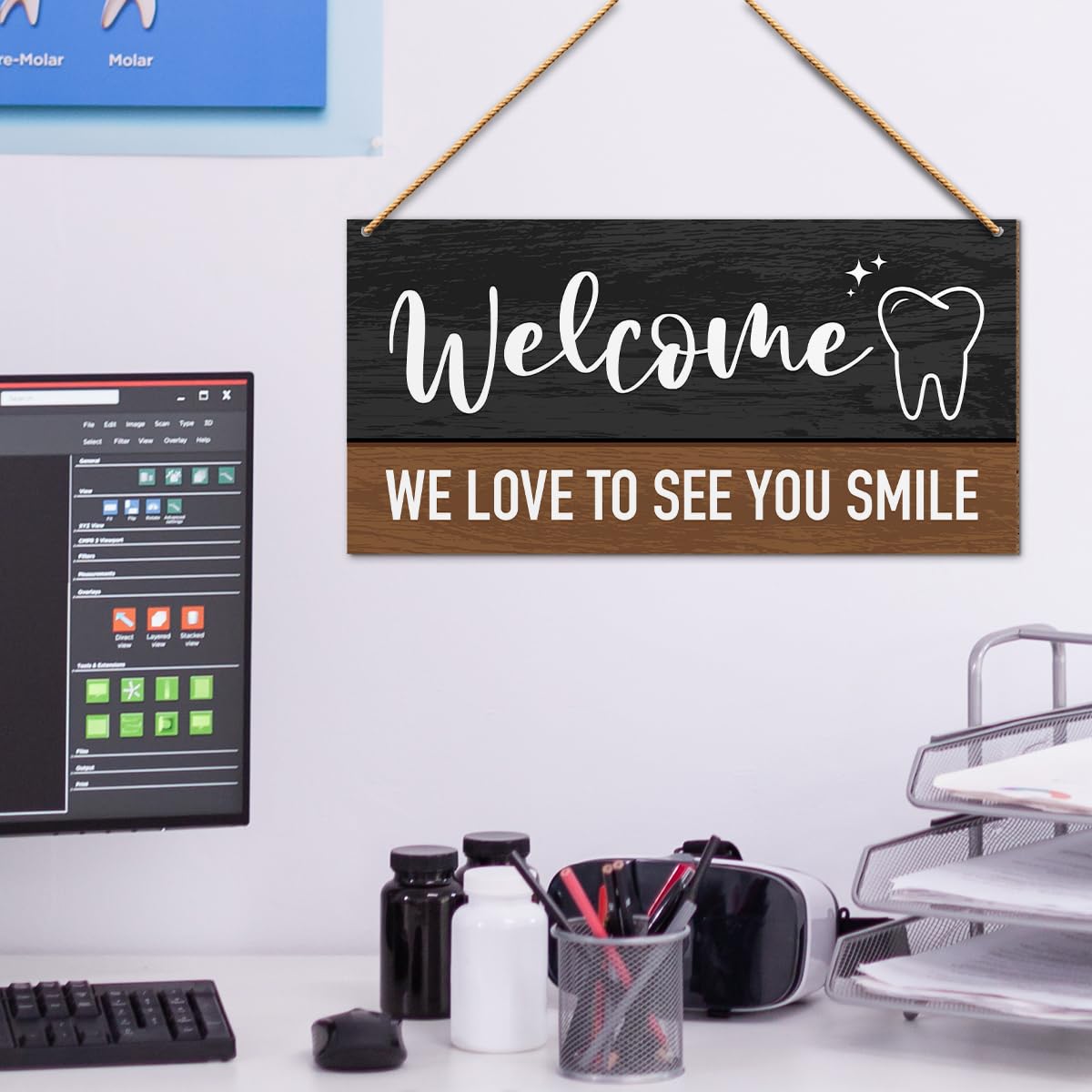 Dental Wooden Signs