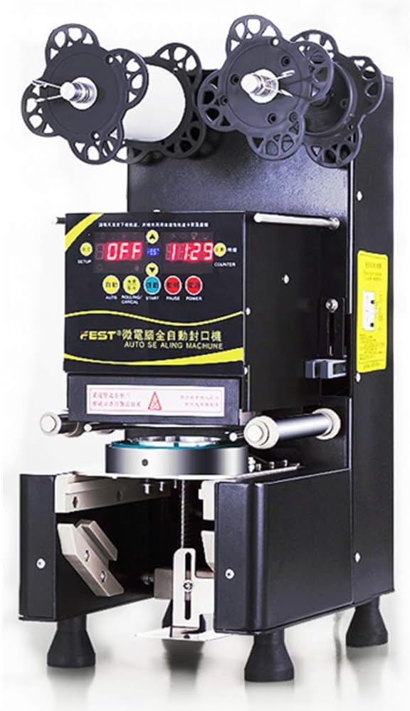 Buy Commerical Automatic Cup Sealing Machine Electric Pearl Milky Tea ...