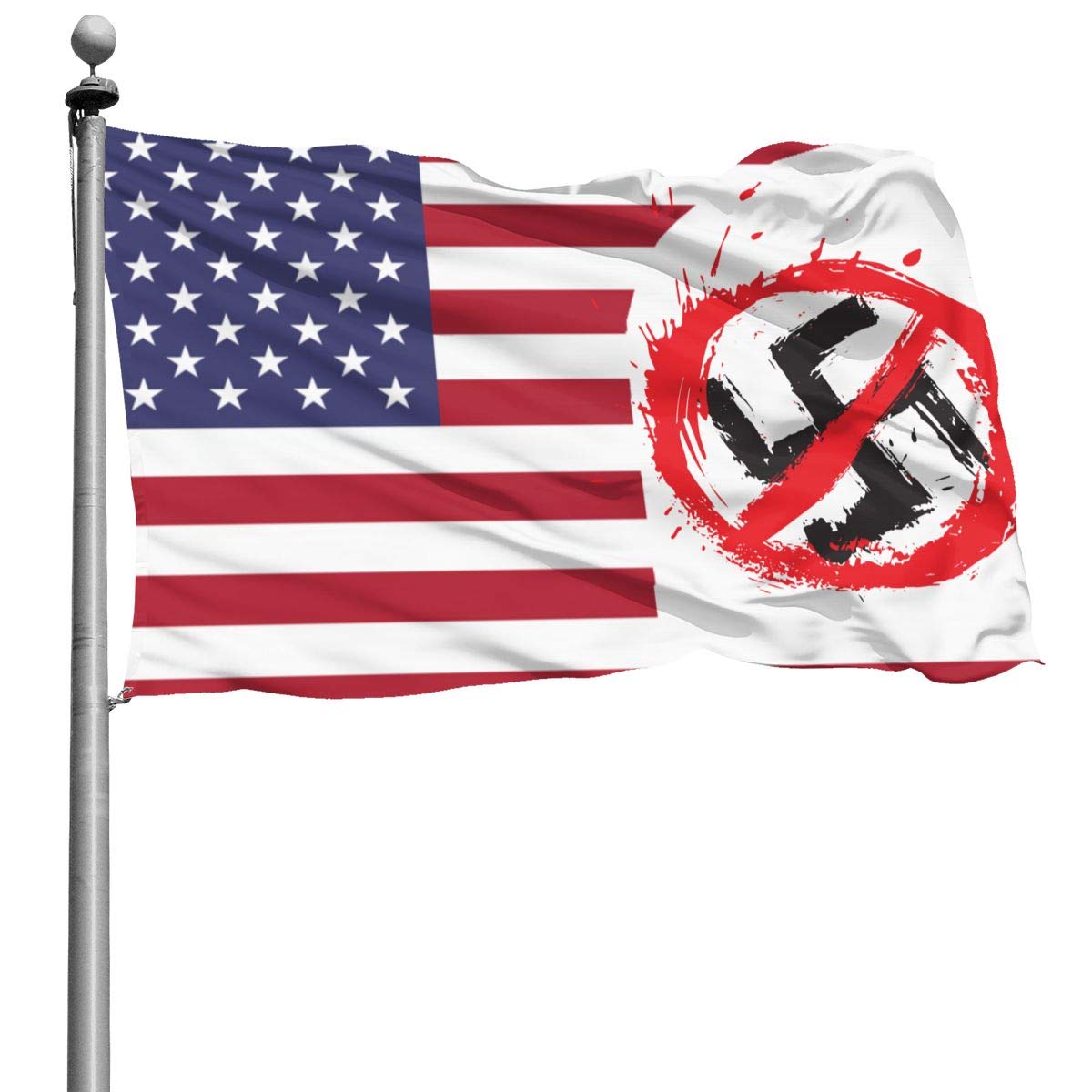 Bandera Nazi En Blanco Y Negro El Acto Nazi En El Luna Park | La Tinta