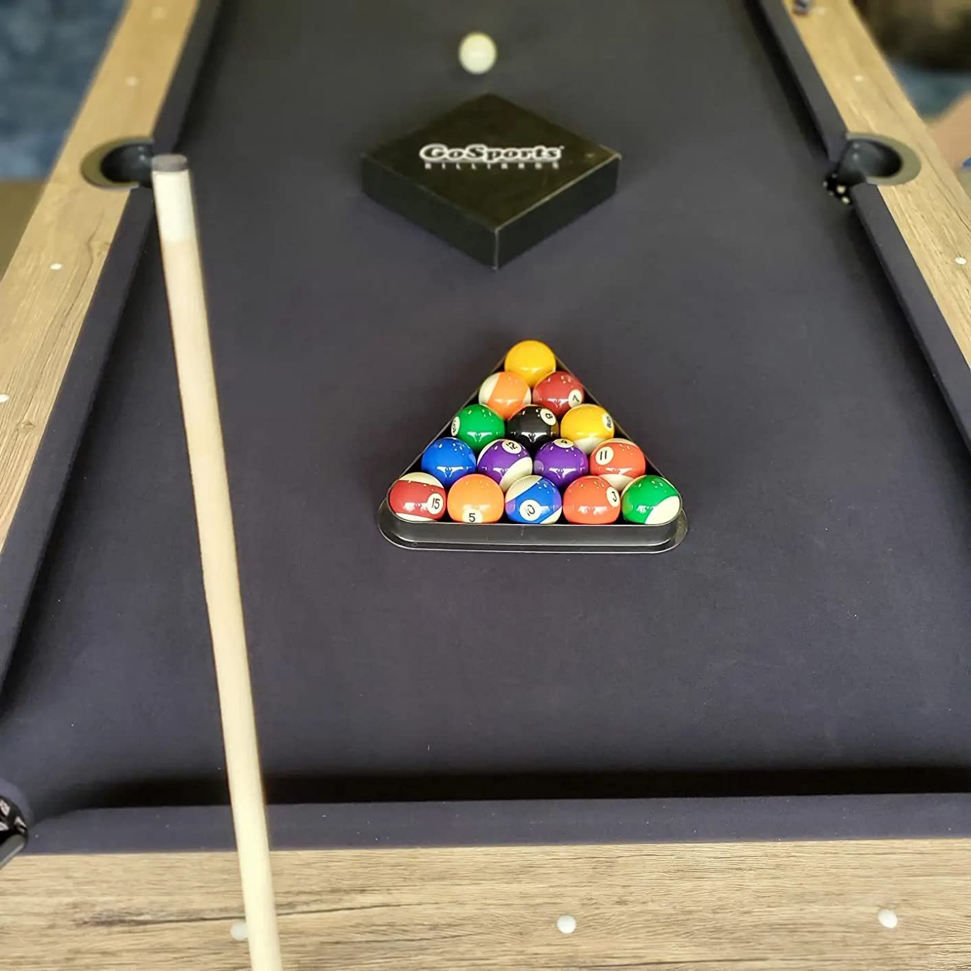 $26/mo - Finance GoSports 7 ft Pool Tables with Wood Finish - Choose ...