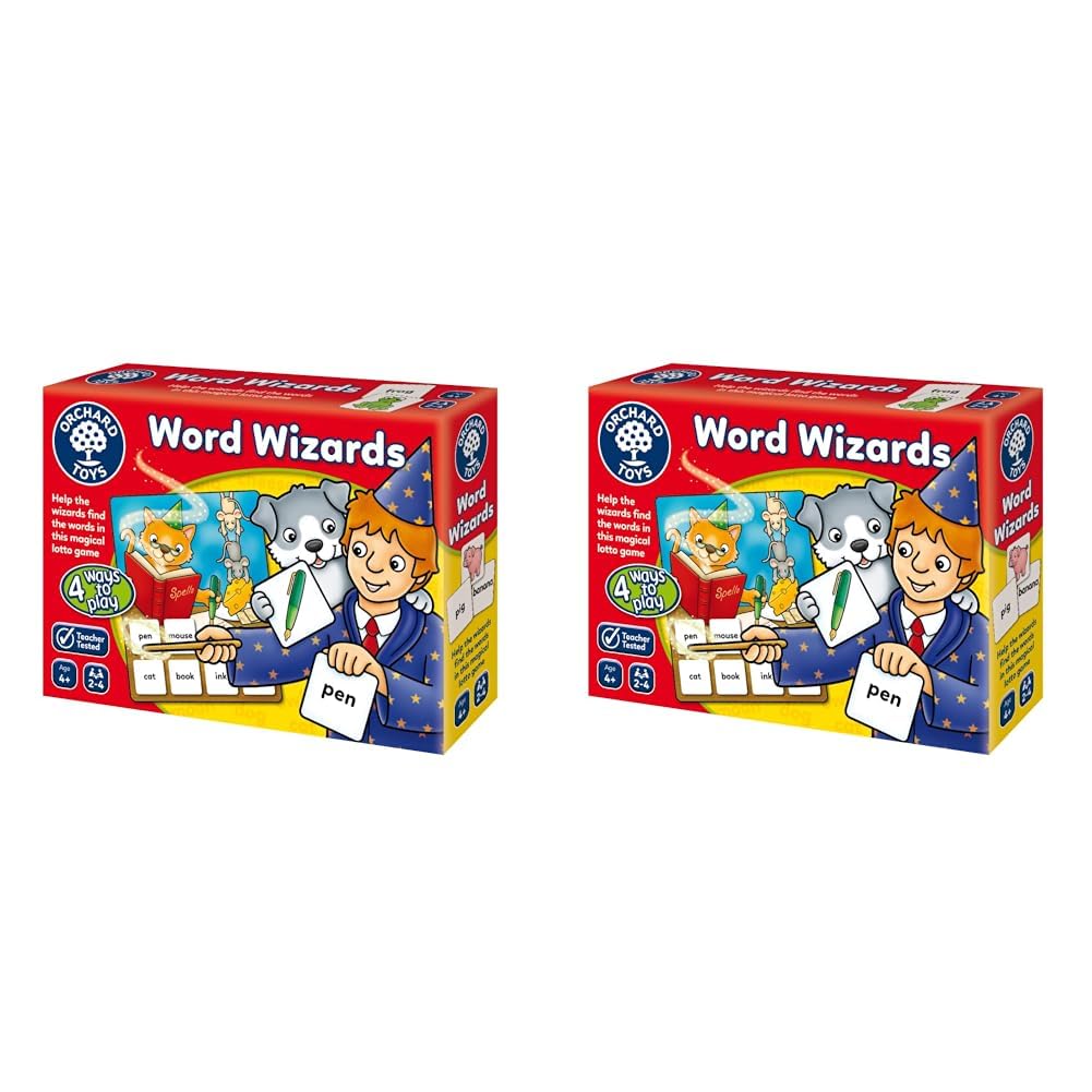Orchard Toys Word Wizards, Educational Spelling and Word Game, Helps ...