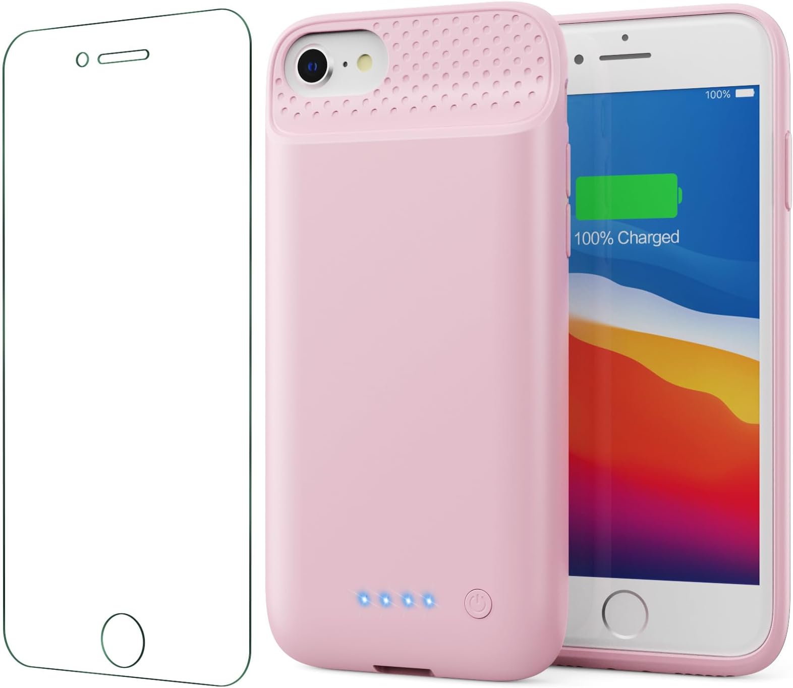 Amazon.com: QTshine Battery Case for iPhone for iPhone 8/7/6s/6/SE (2022/2020),[2024 Upgraded ...