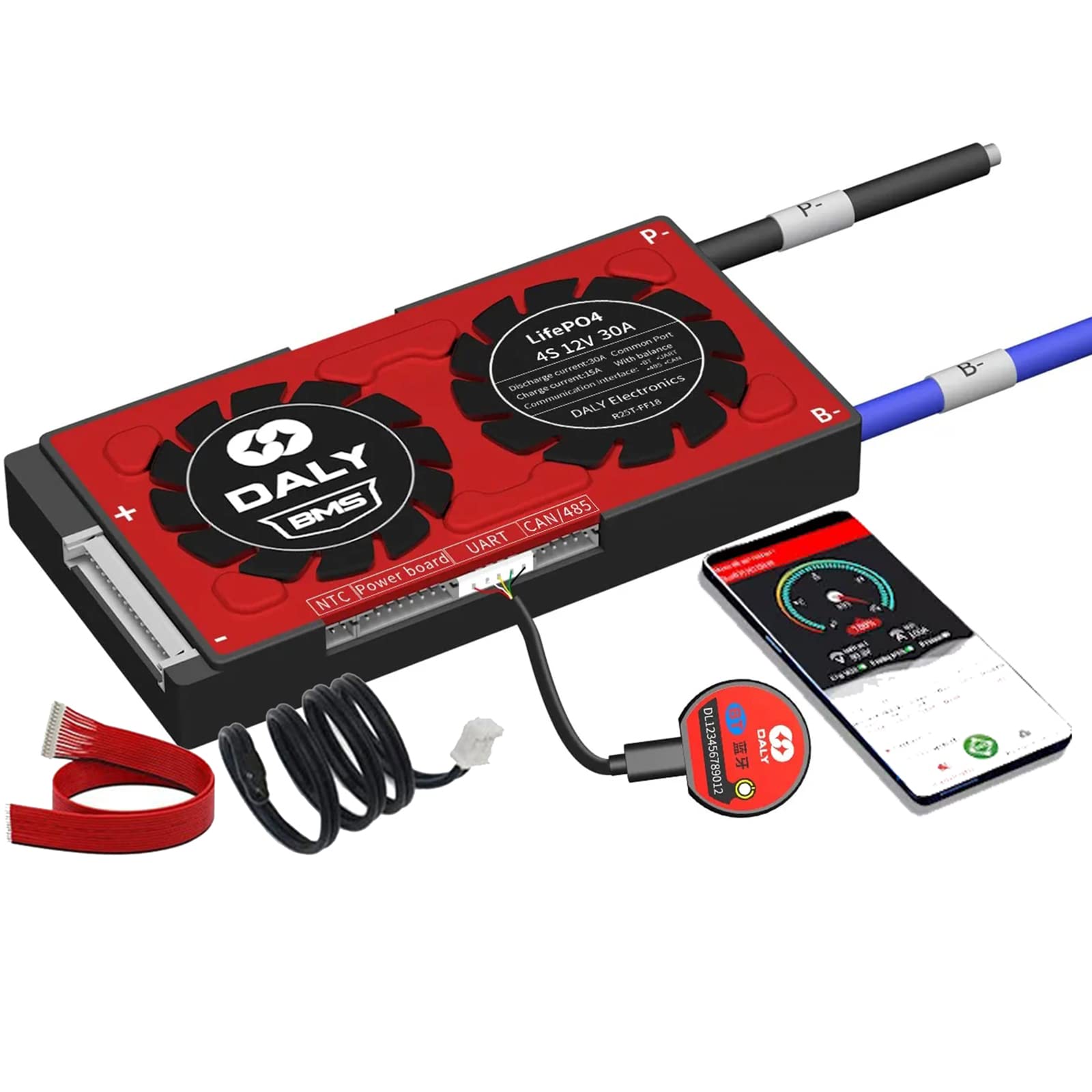 Cestbon Smart Bms With Bluetooth Wireless Control Soc Uart Rs485 ...