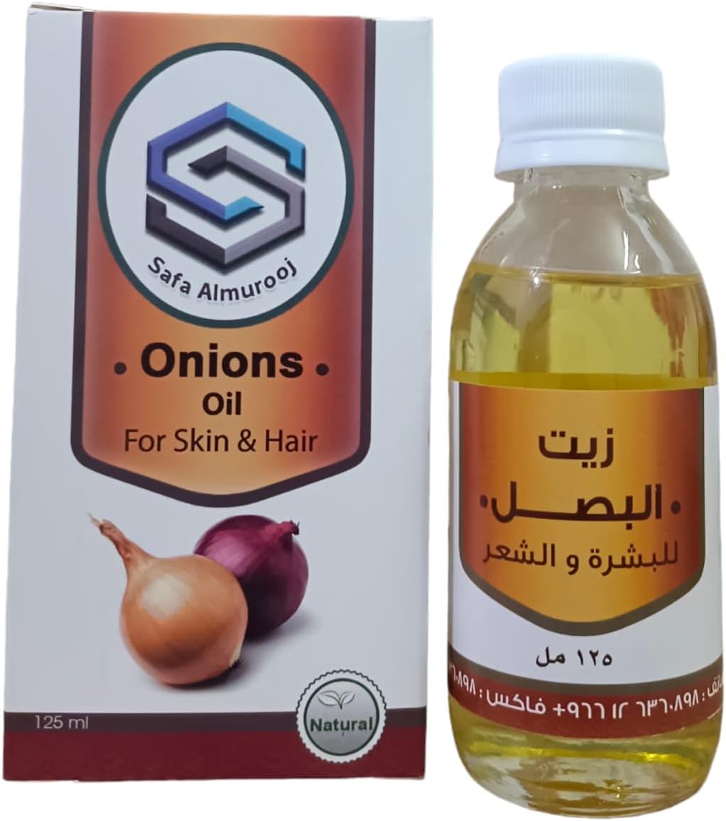 "Safa Almurooj Onion for Skin and Hair Oil 125ml: Unleash the Power of ...