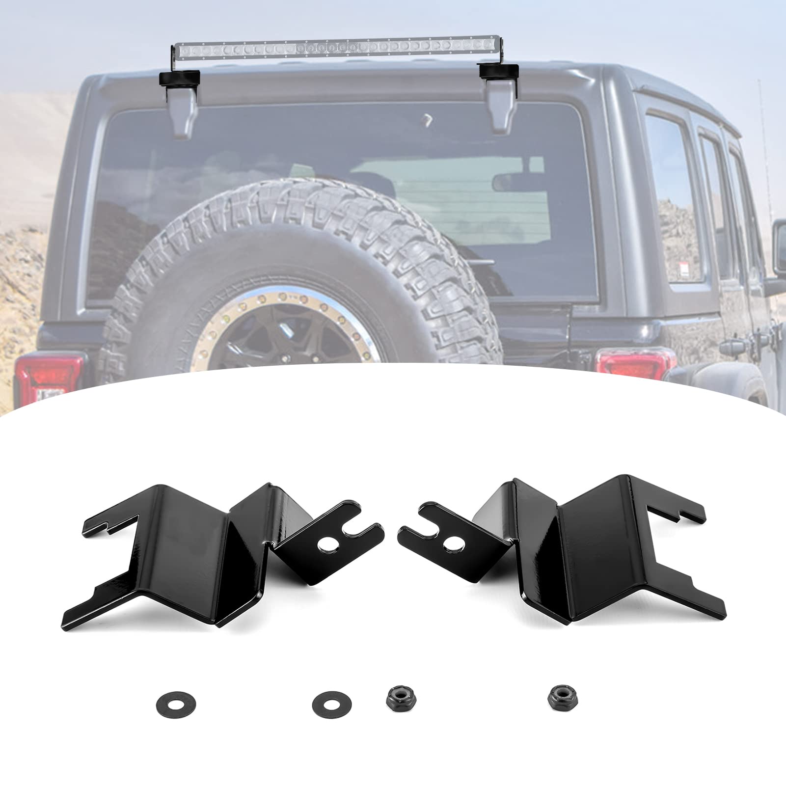 Jeep Light Mounting Brackets Rival Universal Work Light Mounting