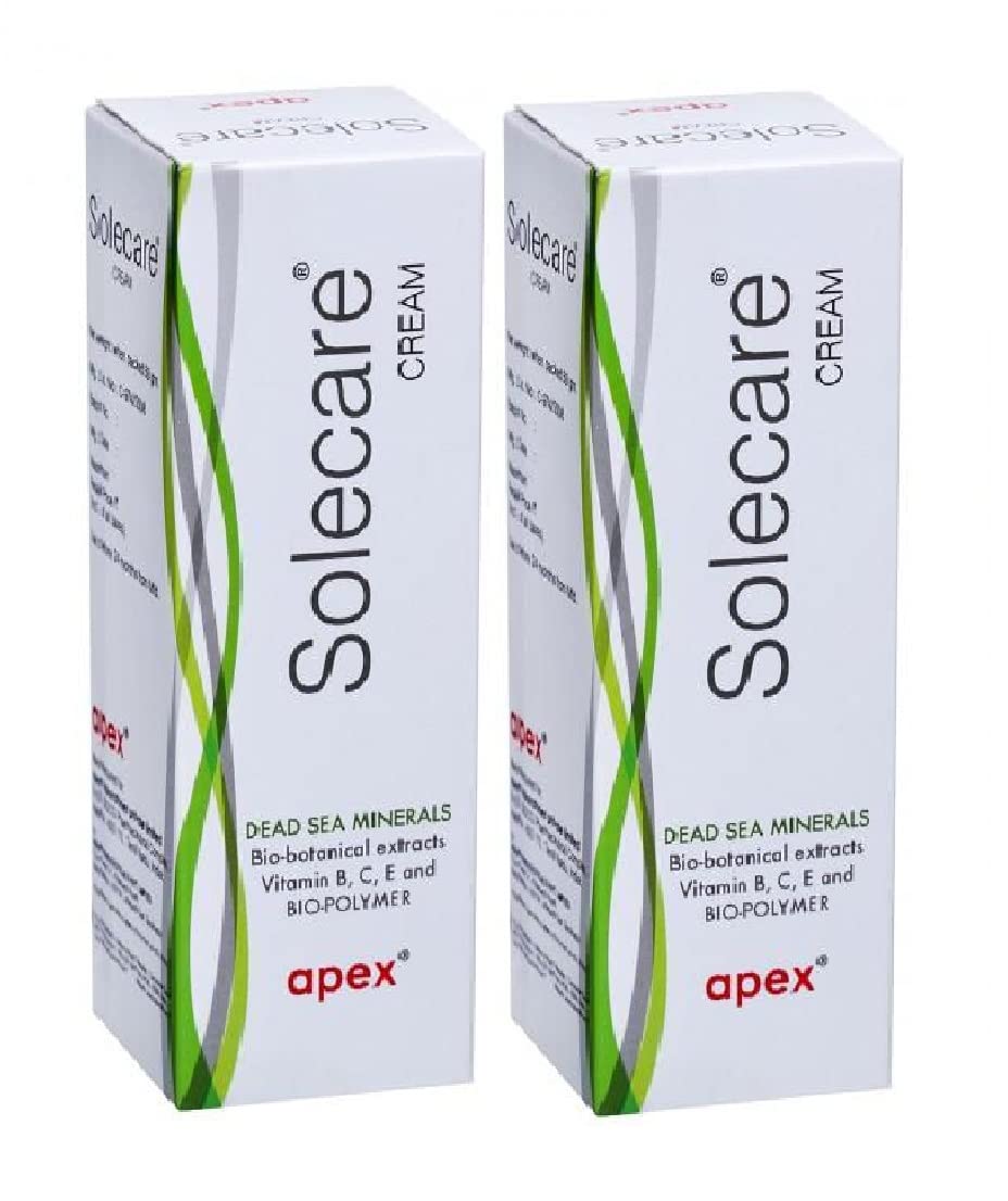 SOLECARE CREAM HAND & FOOT CREAM GEL (PACK OF 2 * 50GM) : Amazon.in ...