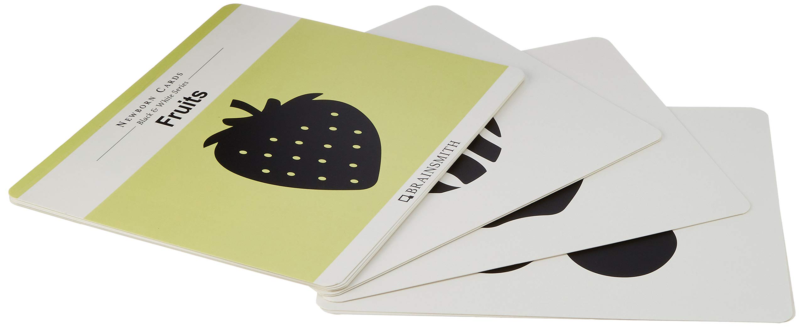 Buy Brainsmith New-Born Baby Shapes Cards, High Contrast Picture Flash ...