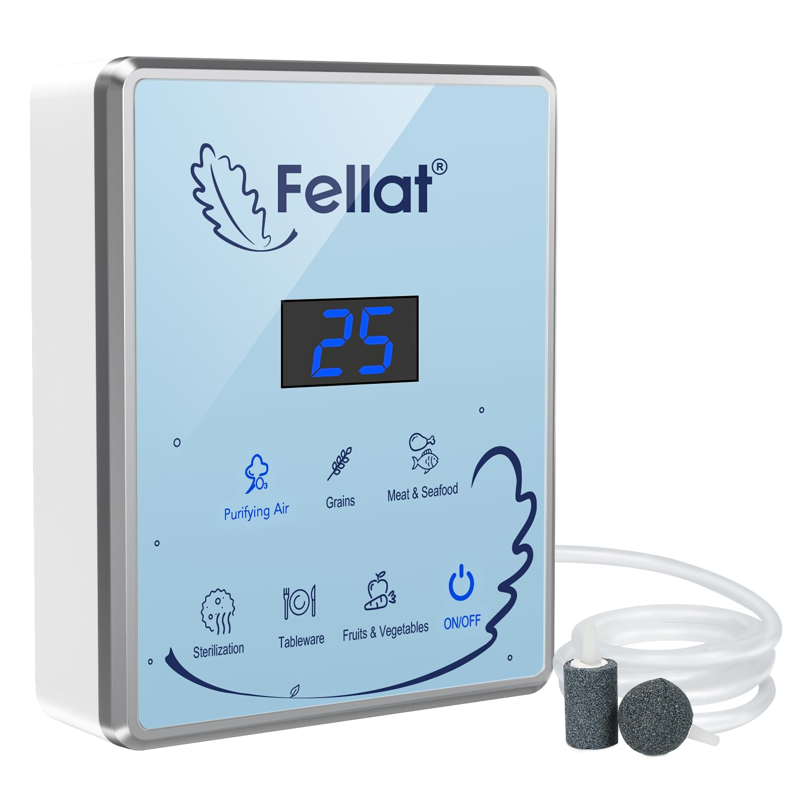 Ozone Generator, FELLAT 600mg/h Multipurpose Ozone Machine for Water ...