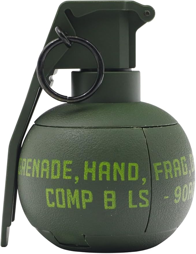 Amazon.com: Zhongren M67 Plastic Hand Grenades Toy Dummy Grenade Model ...