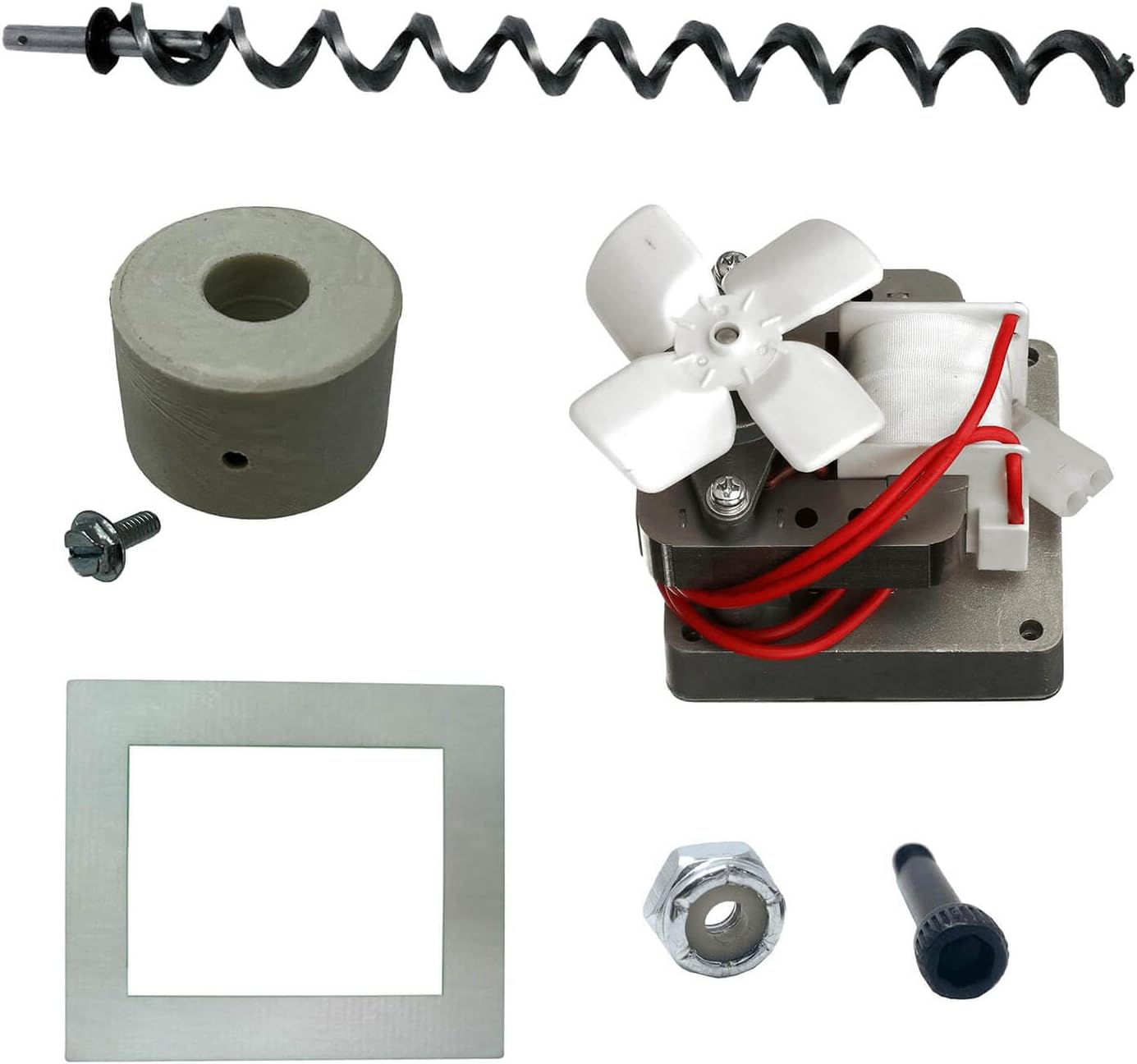 Amazon.com : Grill Parts For Less Pellet Grill Auger Shaft & Motor ...