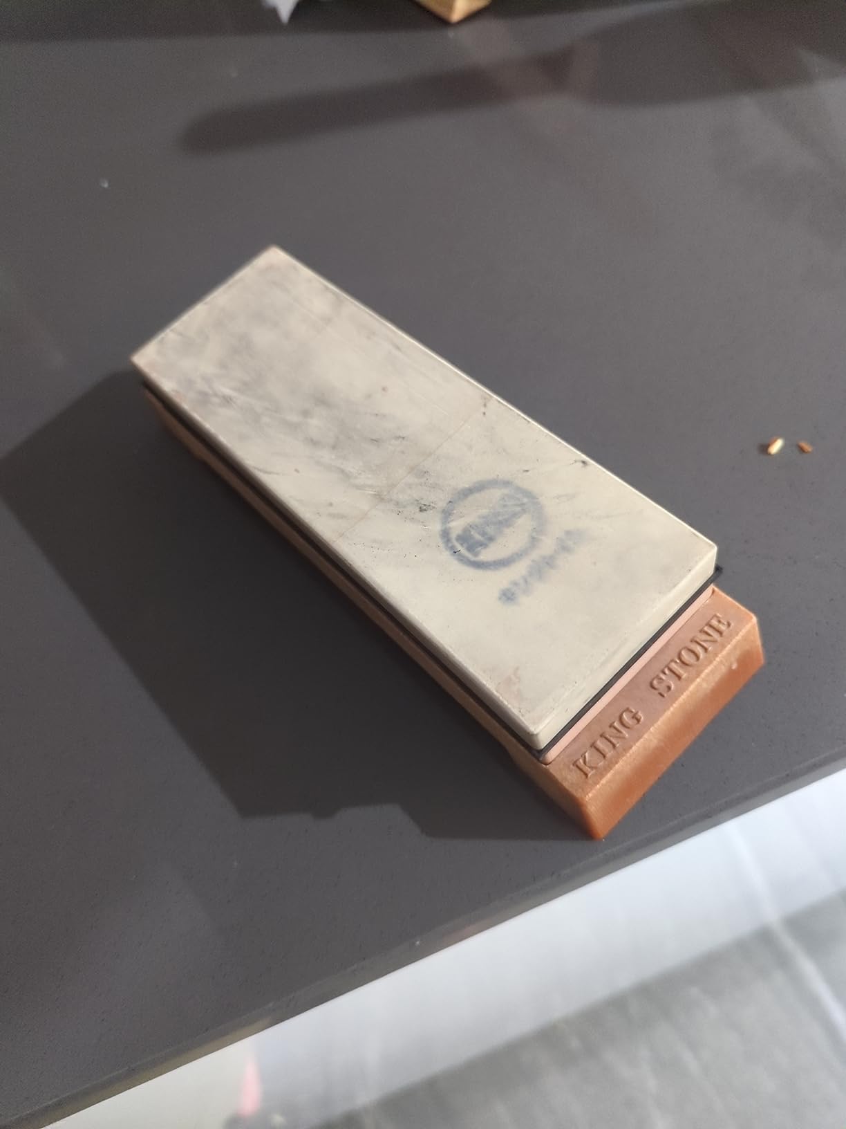 King KW65 1000/6000 Grit Combination Whetstone with Plastic Base ...