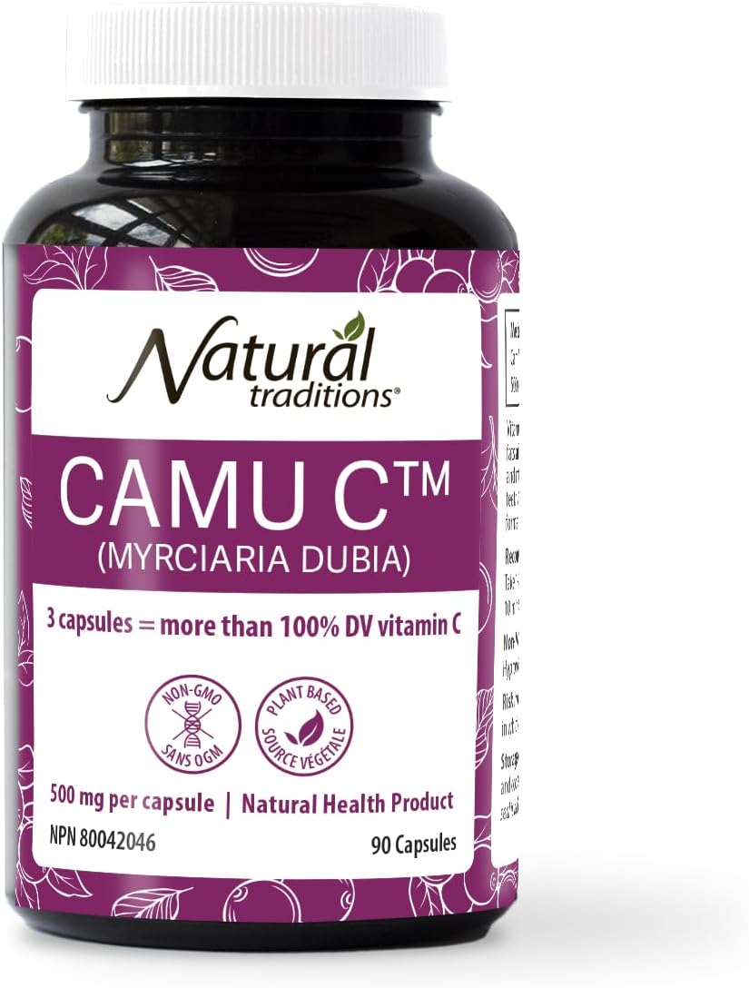 Natural Traditions Camu C Capsules - Vitamin C Superfood