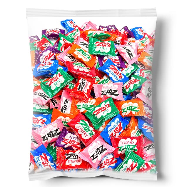 Snapklik.com : Zotz Fizz Power Assorted Fruit Hard Candy Individually ...