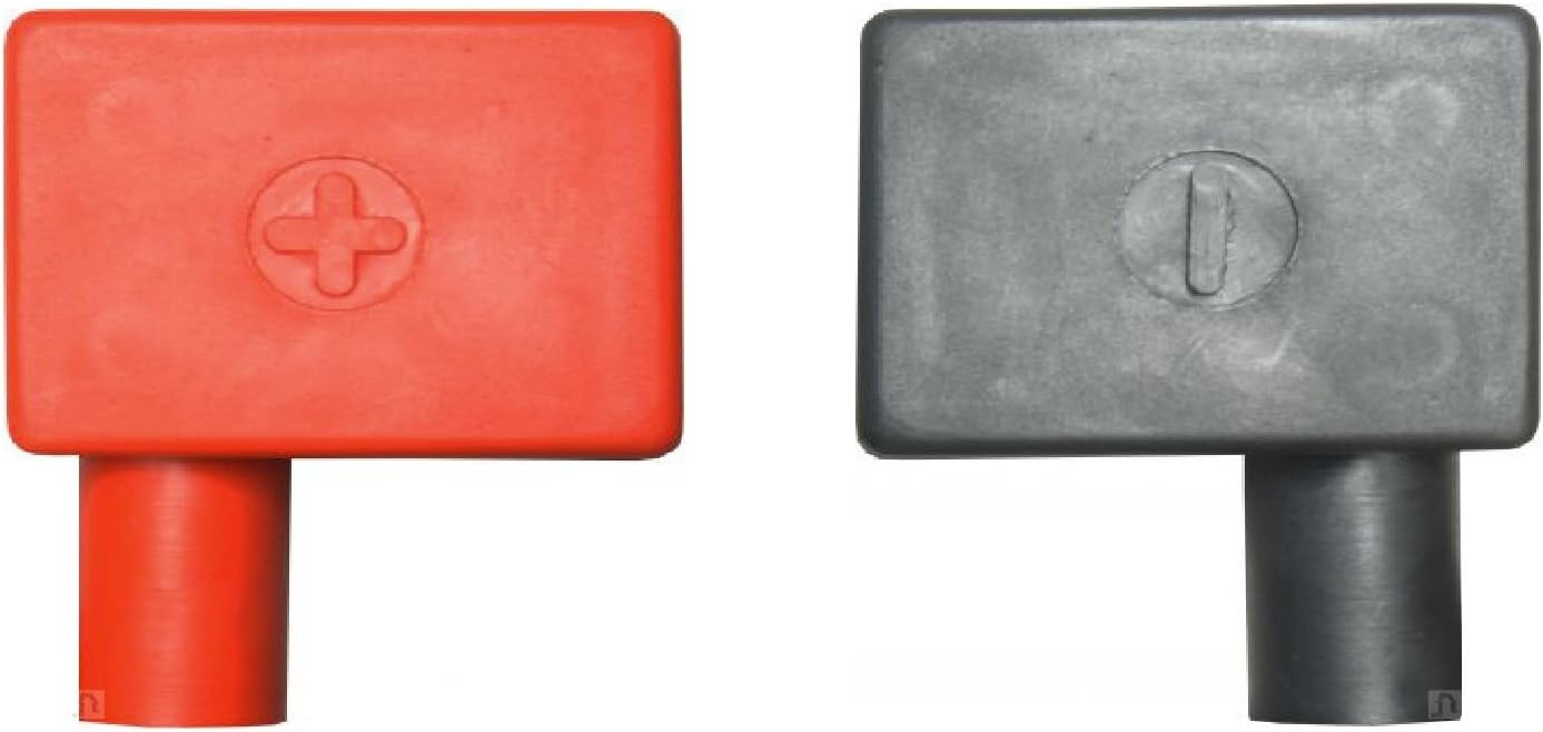 Amazon.com: SMART HOME 2 x Battery Terminal Boot Covers Positive Red ...