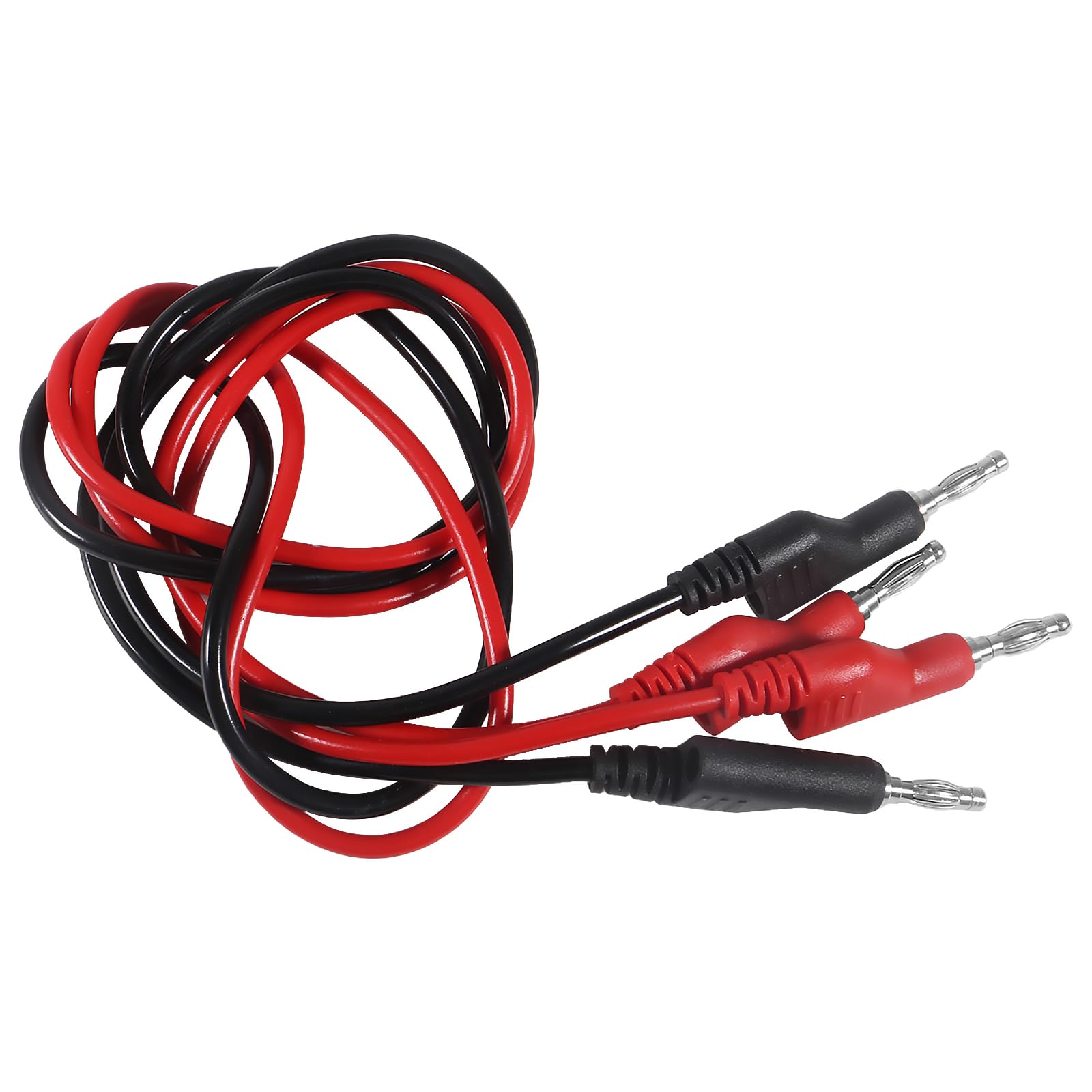 Snapklik.com : 2pcs Multimeter Test Leads Banana Plug To Banana Plug ...
