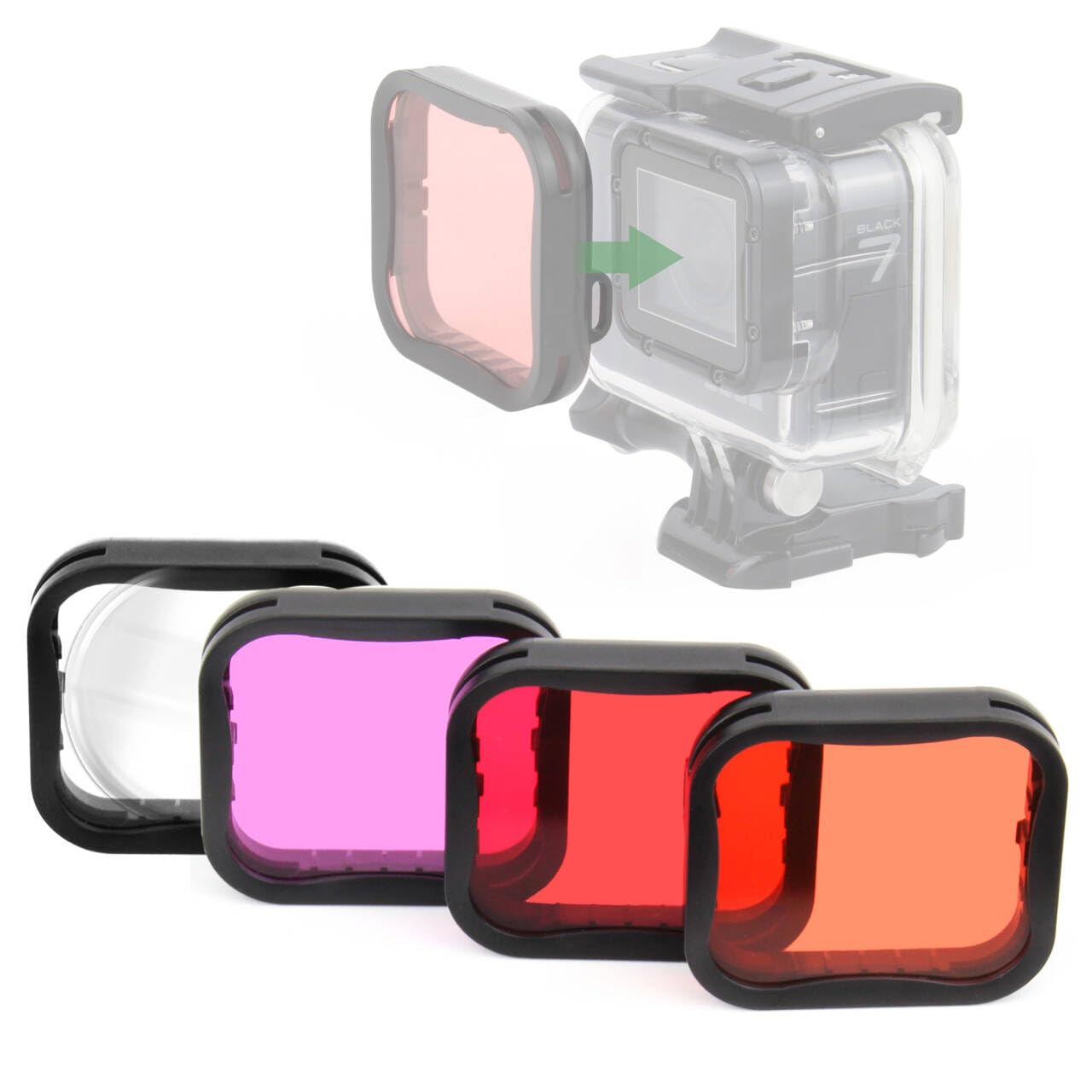 Gopro Underwater Housing Red Filter